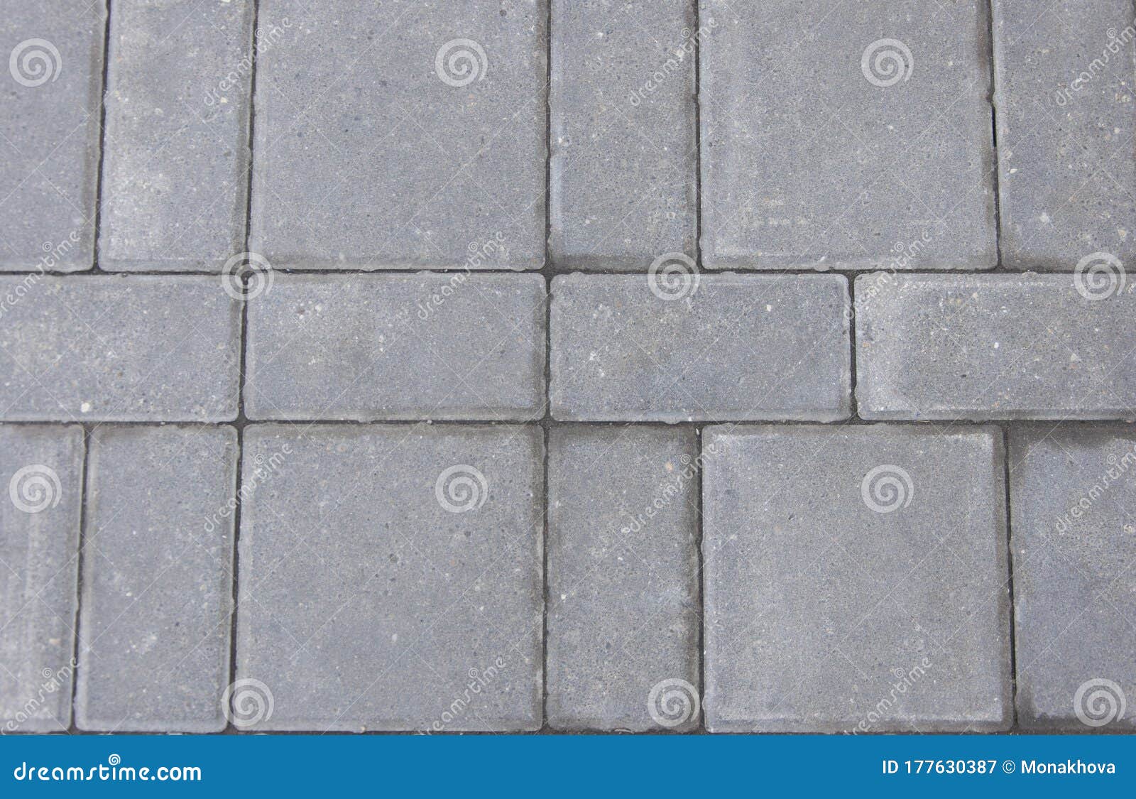 Gray Texture of Paving Stones. Close-up of Stone Tiles for Sidewalks ...