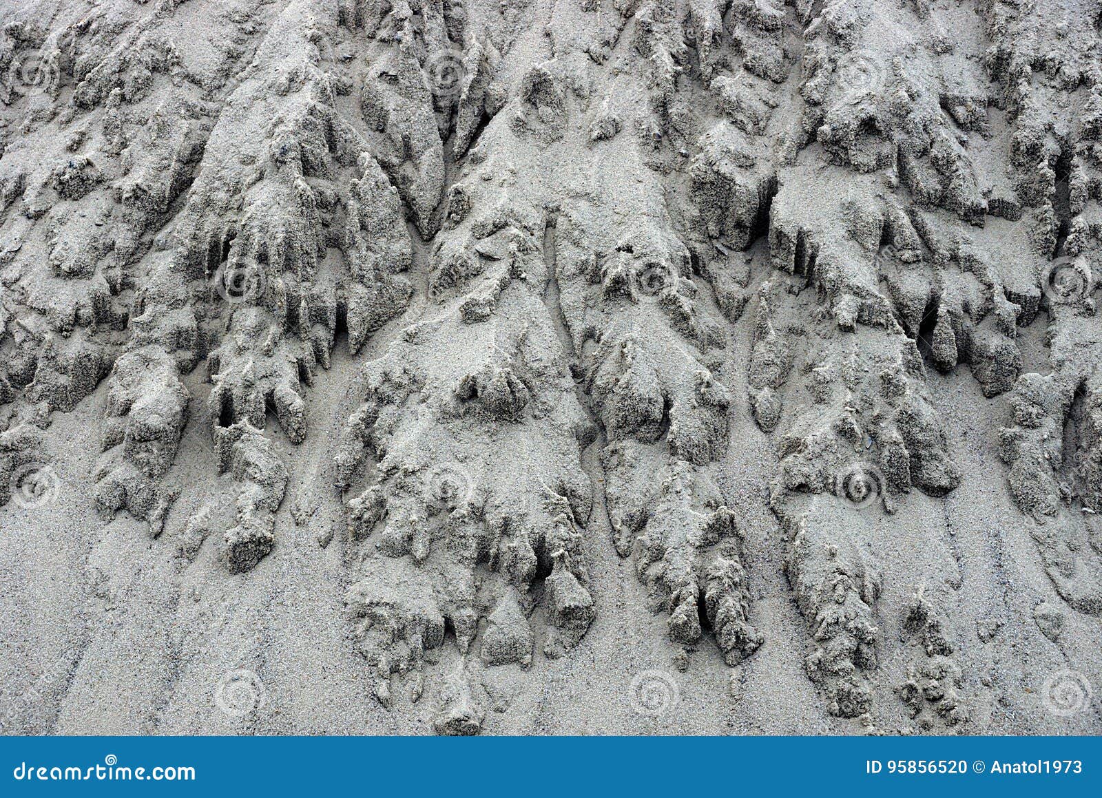 Gray Texture from a Pile of Sandy Sea Sand Stock Photo - Image of ...