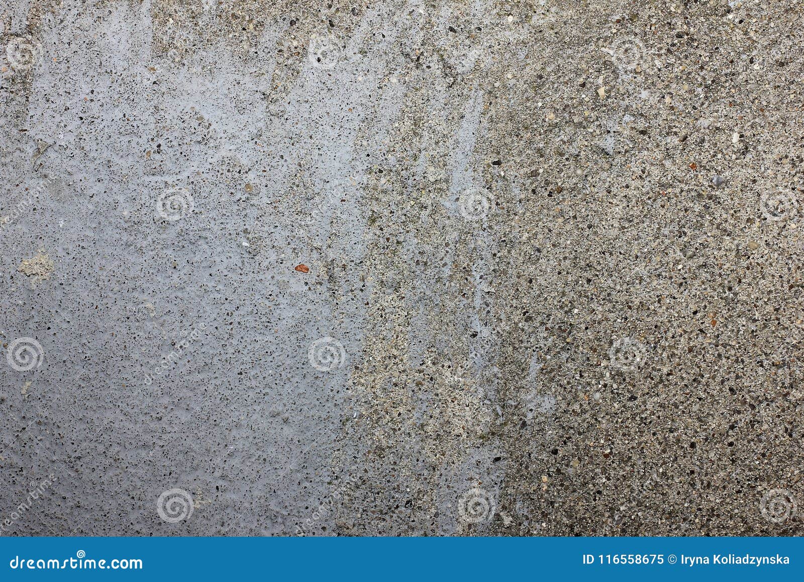 Gray Texture with Scratched Plaster on the Wall, Stock Image - Image of ...