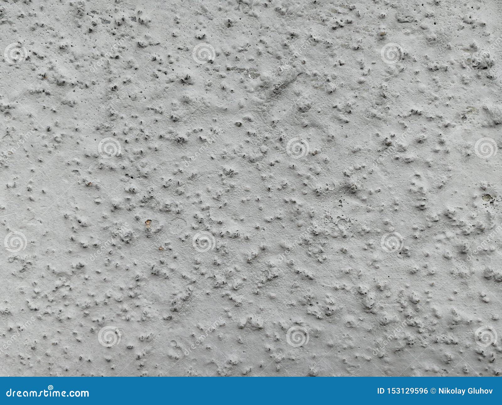 Gray Textured Concrete Background with Fossilized Bubbles. Stock Photo ...
