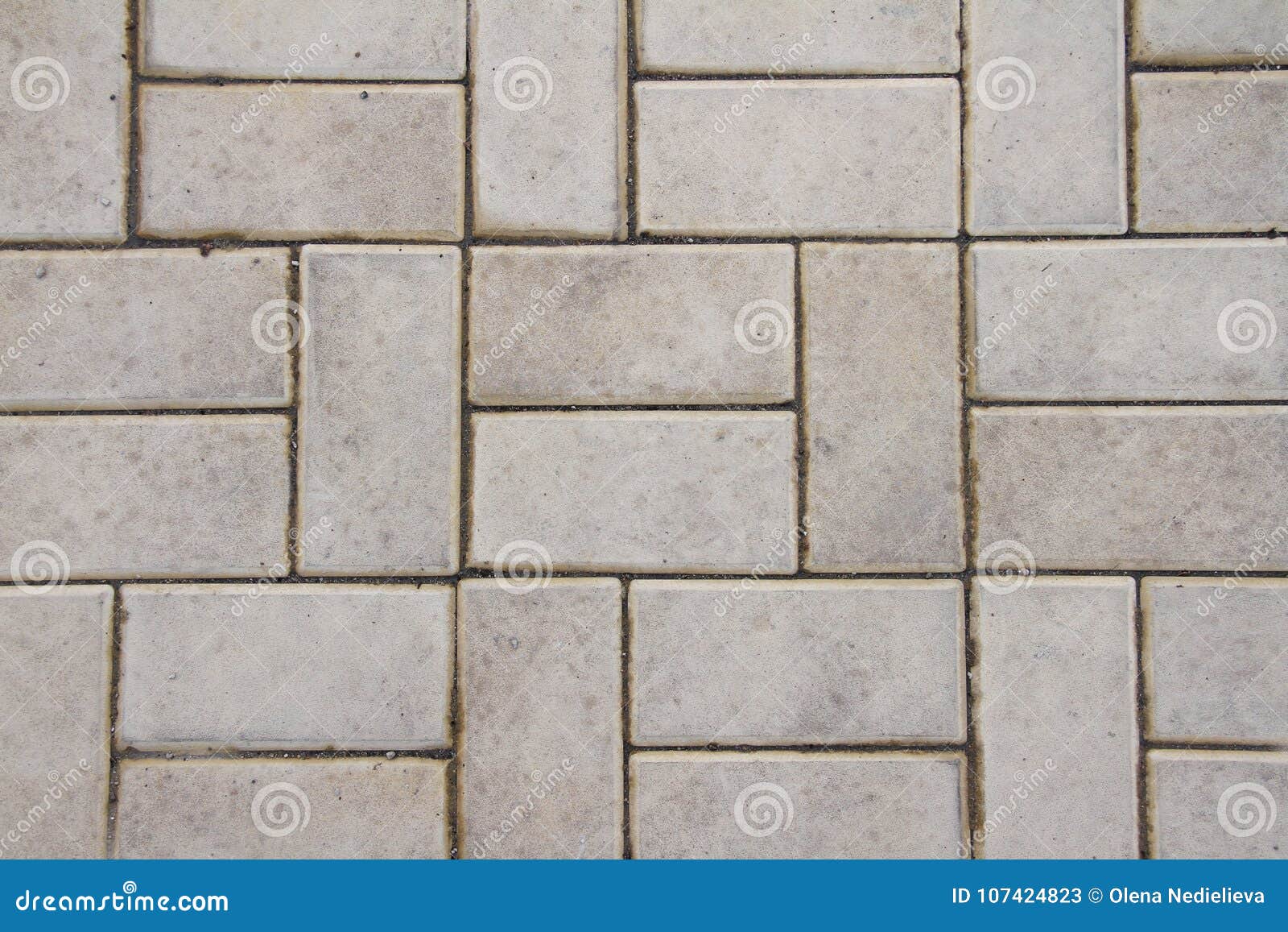 Gray Tiled Floor Outdoors in Shape Rectangle, Full Frame Stock Image ...