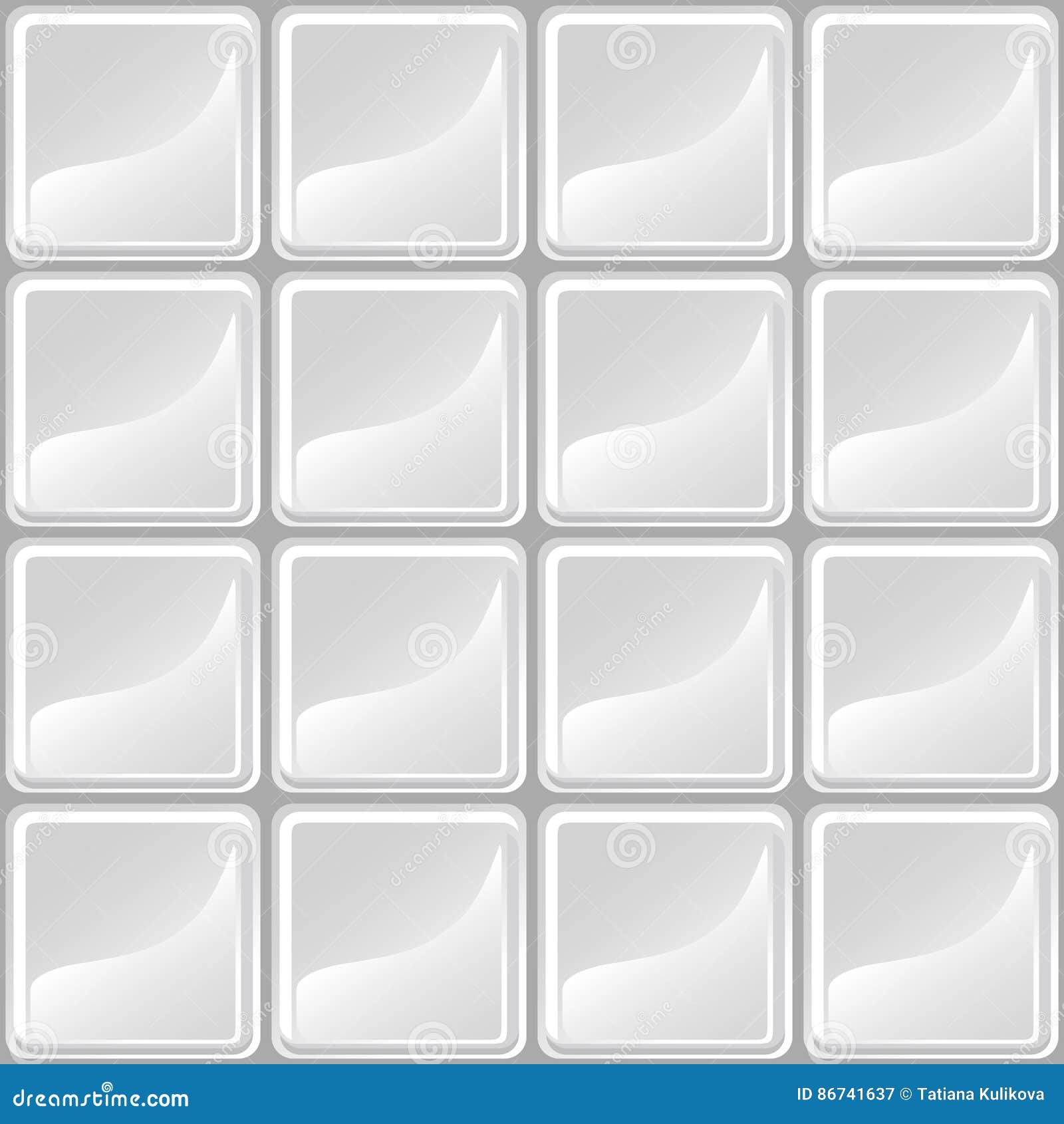 Gray Tiles Texture Seamless Illustration Stock Vector - Illustration of ...