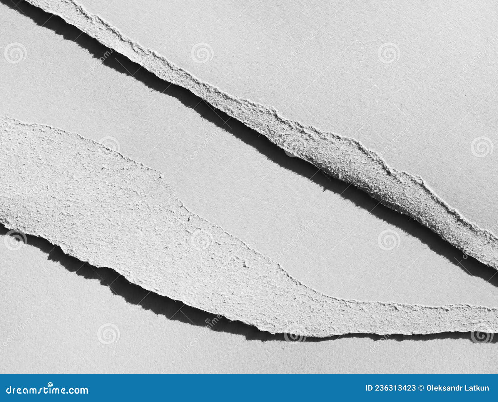 Gray Torn Paper Layers. High Quality Photo Stock Image - Image of tape ...
