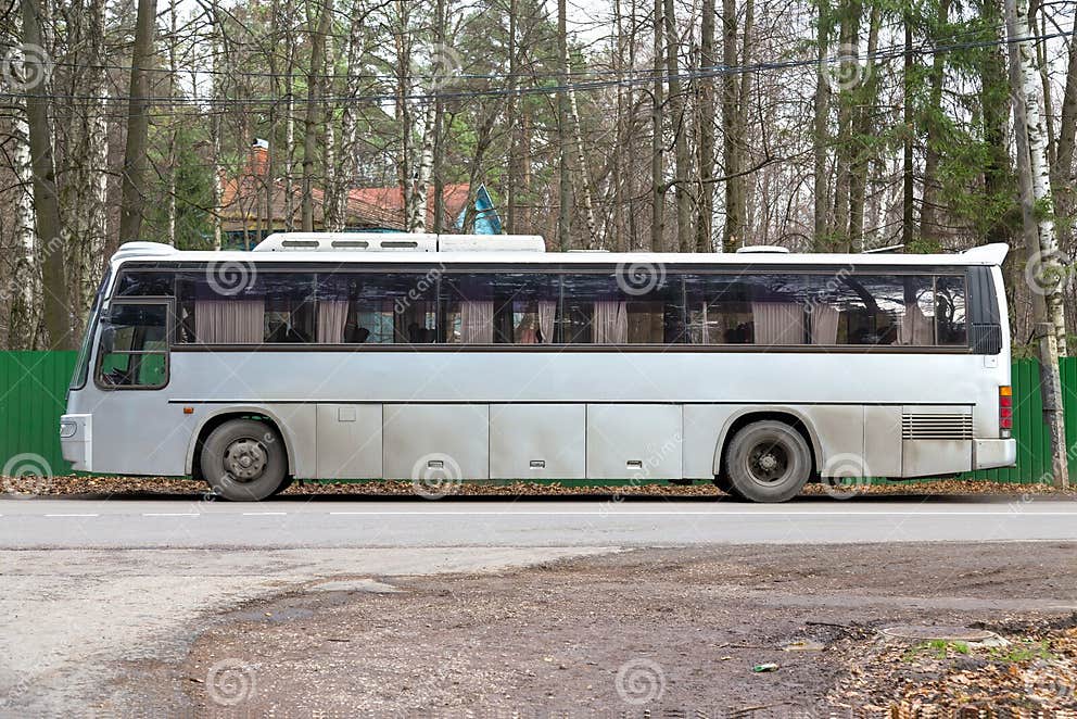 Gray tour bus stock photo. Image of transport, coach - 34803814