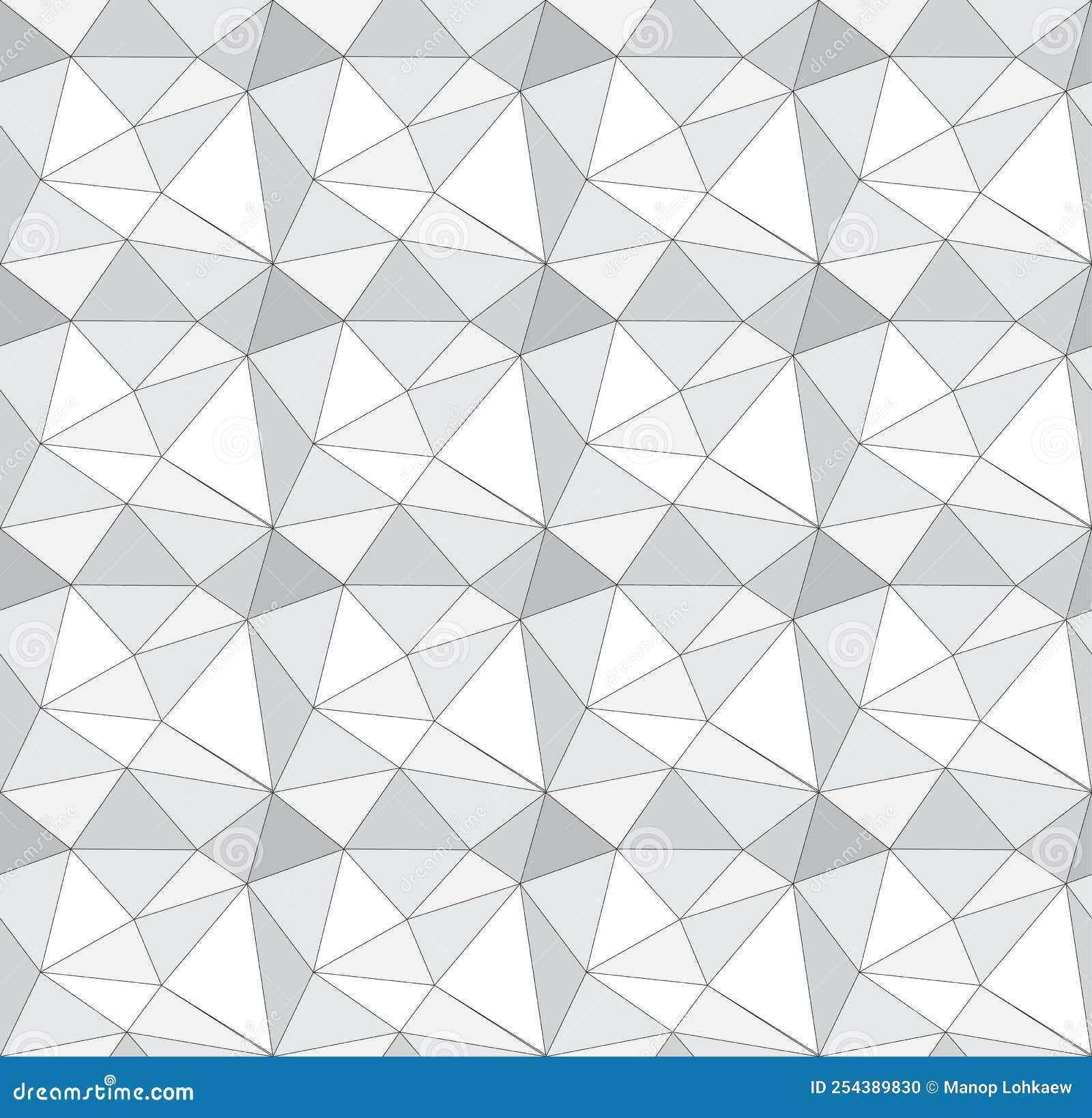 Gray Triangle Grid Seamless Pattern Background Vector Illustration ...