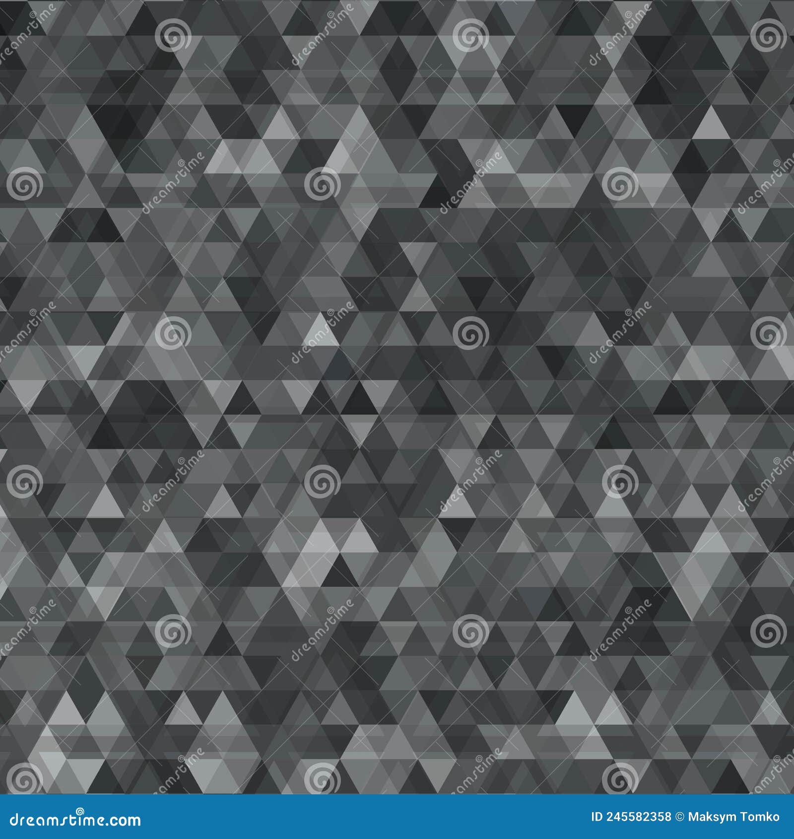 Gray Triangular Background. Abstract Geometric Template for ...