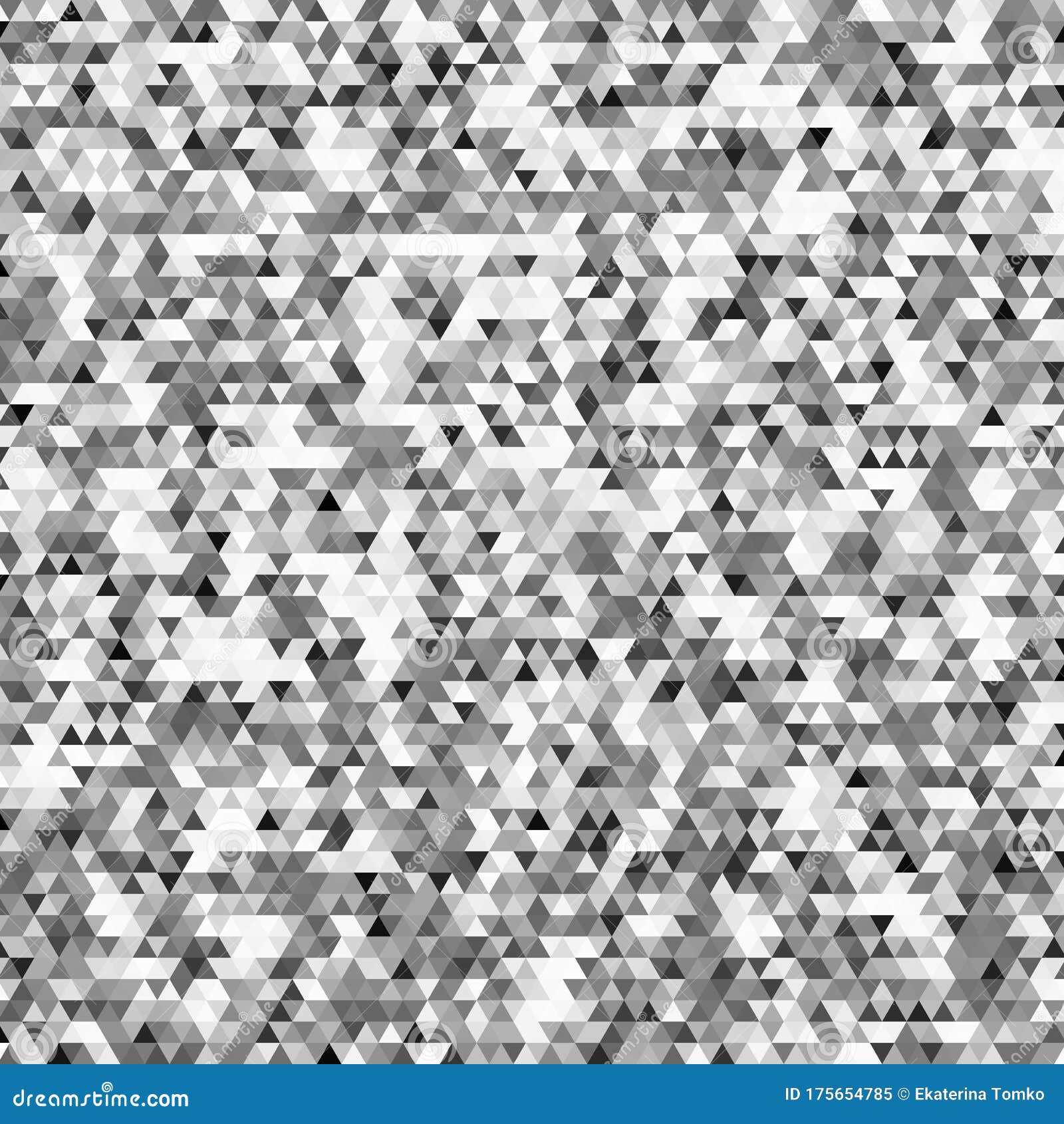 Gray Triangular Background. Polygonal Style. Presentation Template. Eps ...