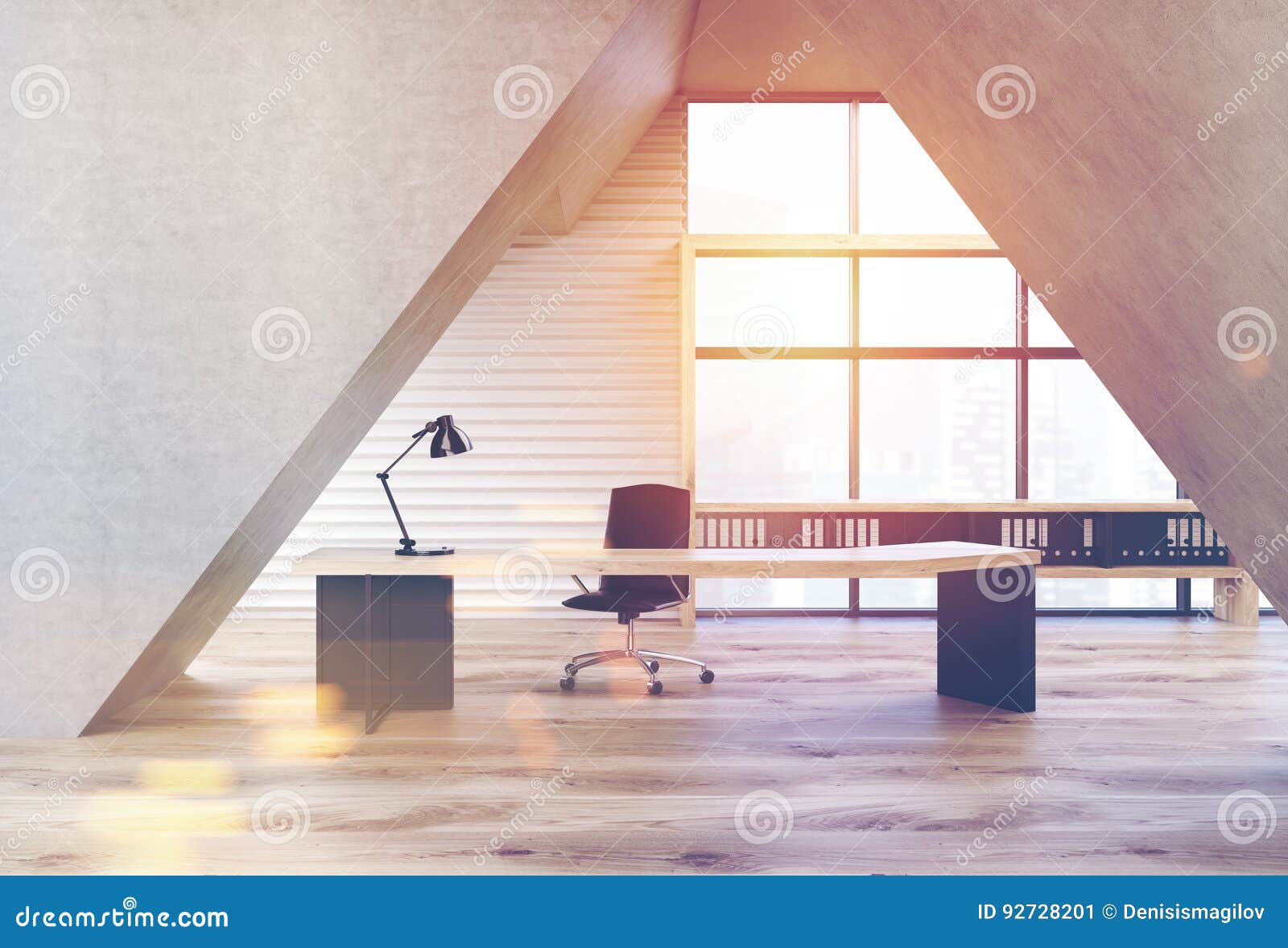 Triangular Office Table Top Royalty-Free Stock Photo | CartoonDealer ...