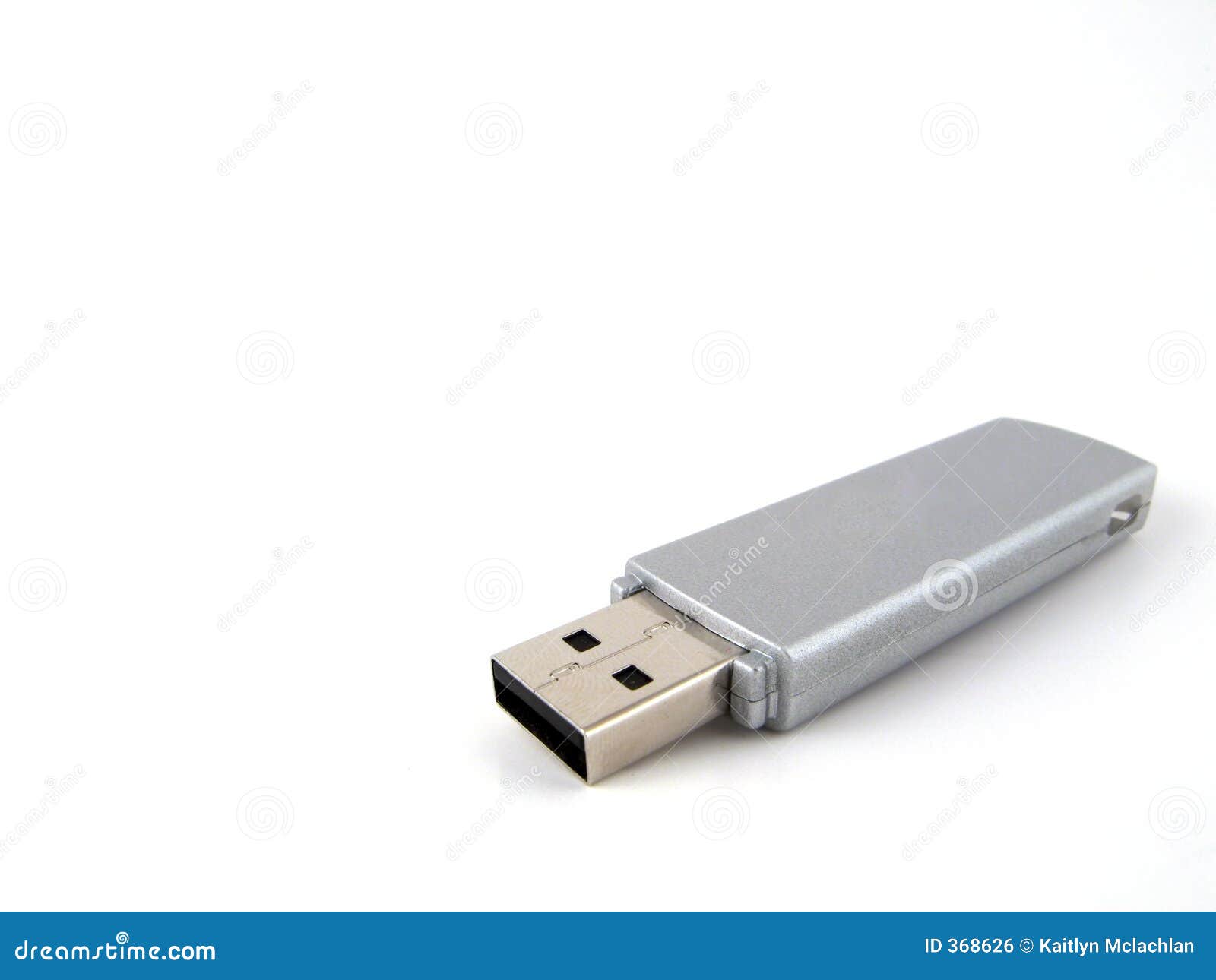 Gray USB drive stock photo. Image of isolated, plug, white - 368626