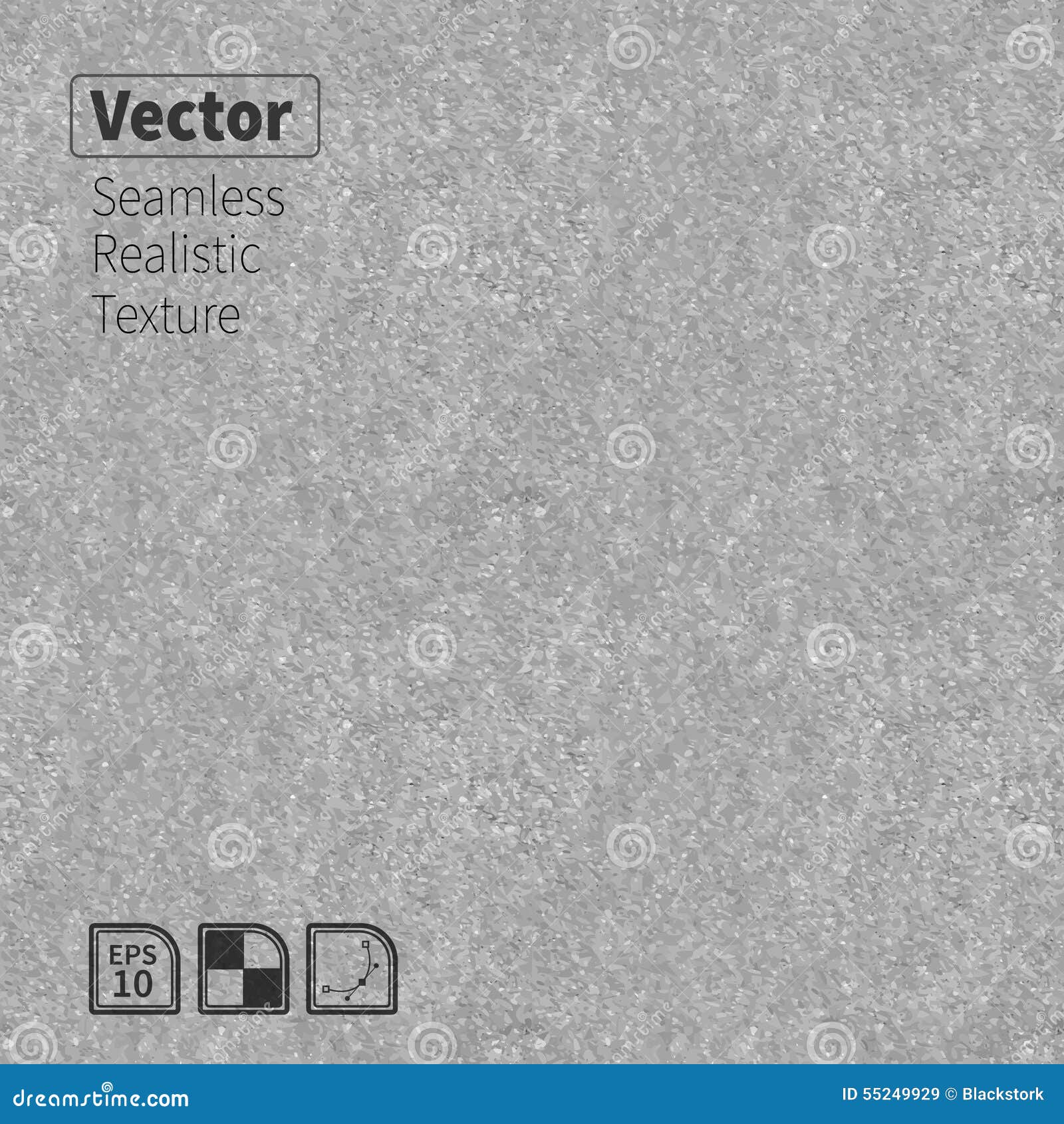 Gray Vector Seamless Realistic Stone Texture Stock Vector ...
