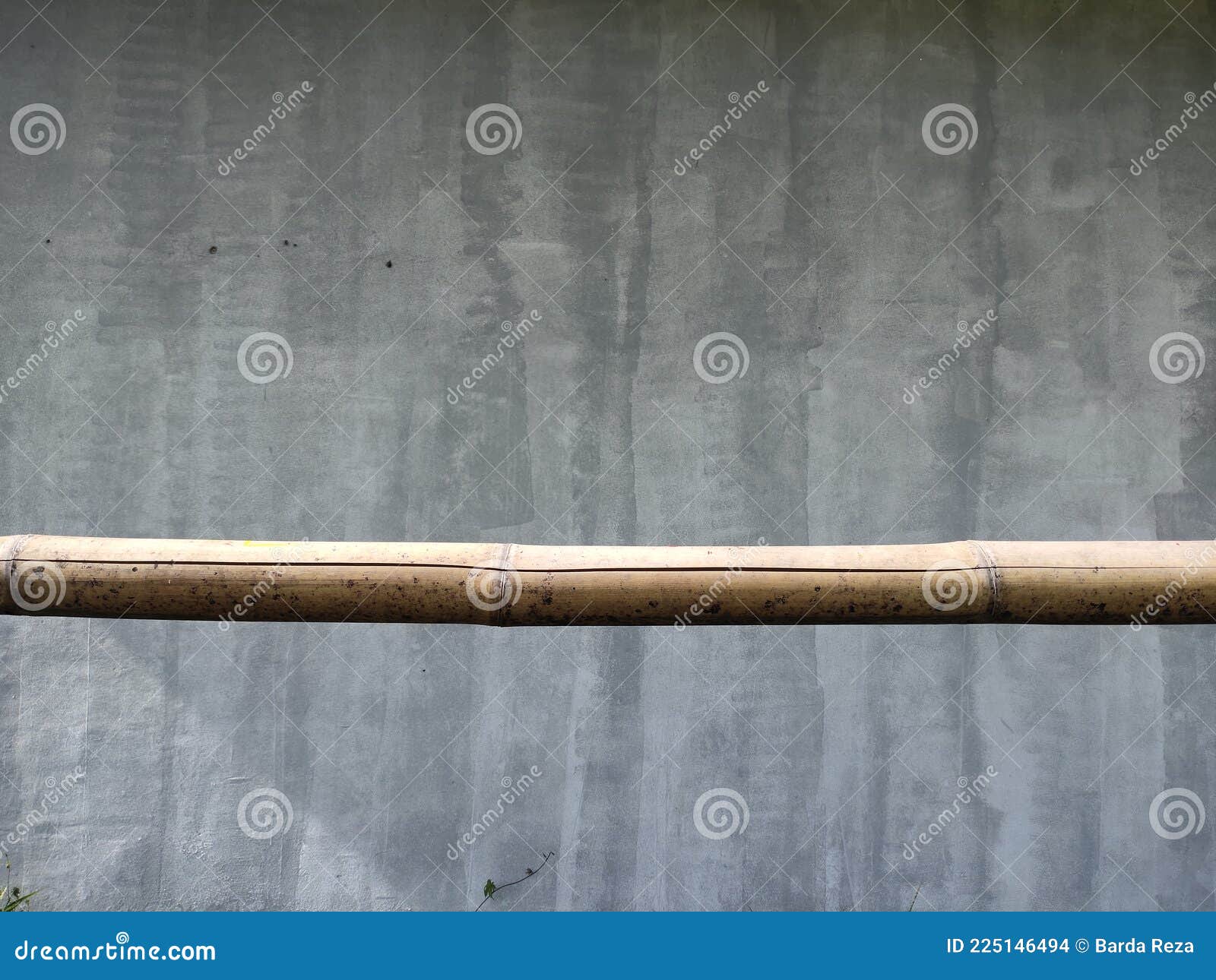 Gray Wall Abstract Background with Bamboo Tree Trunks Stock Photo ...