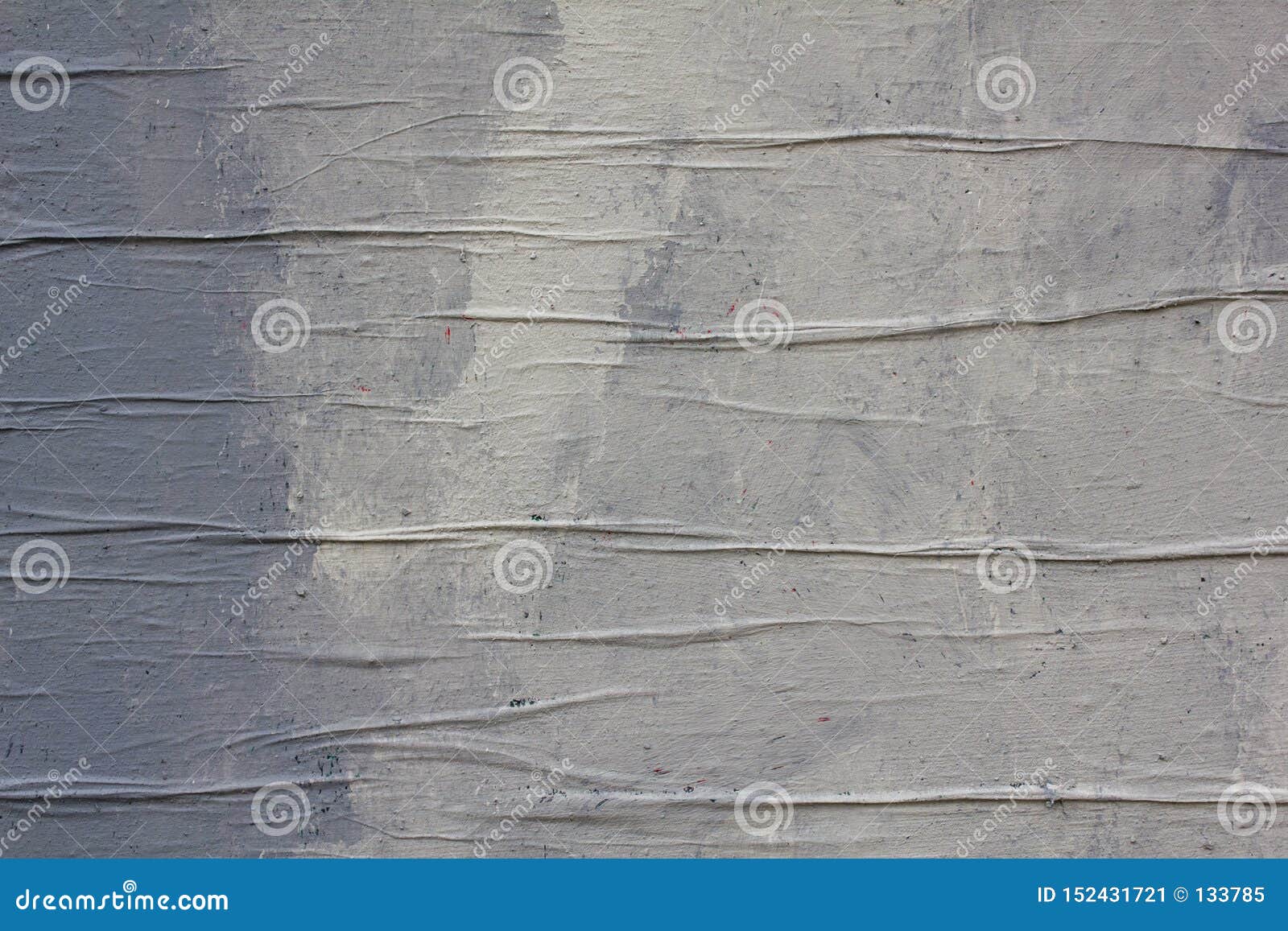 Gray Wall With A Cloth With Pleats And White Spots And Splashes Of ...