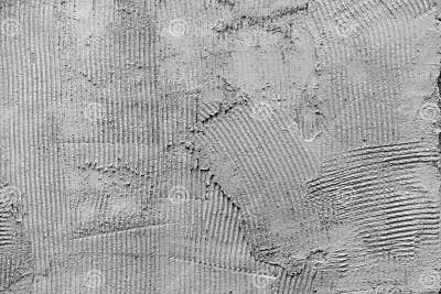 Gray Wall Glue Plaster Comb Surface Stock Image - Image of bumpy, solid ...