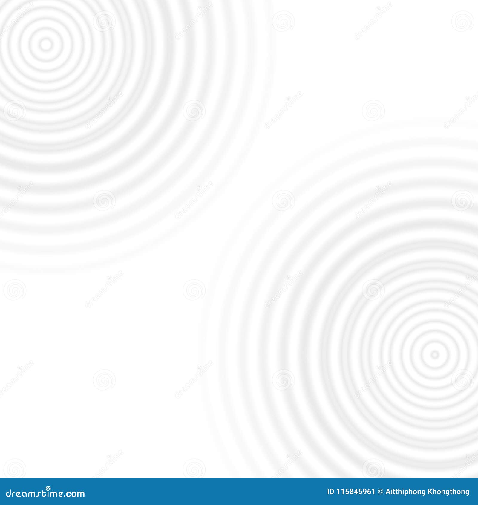 Gray Water Rings Effect on White Background Stock Illustration ...