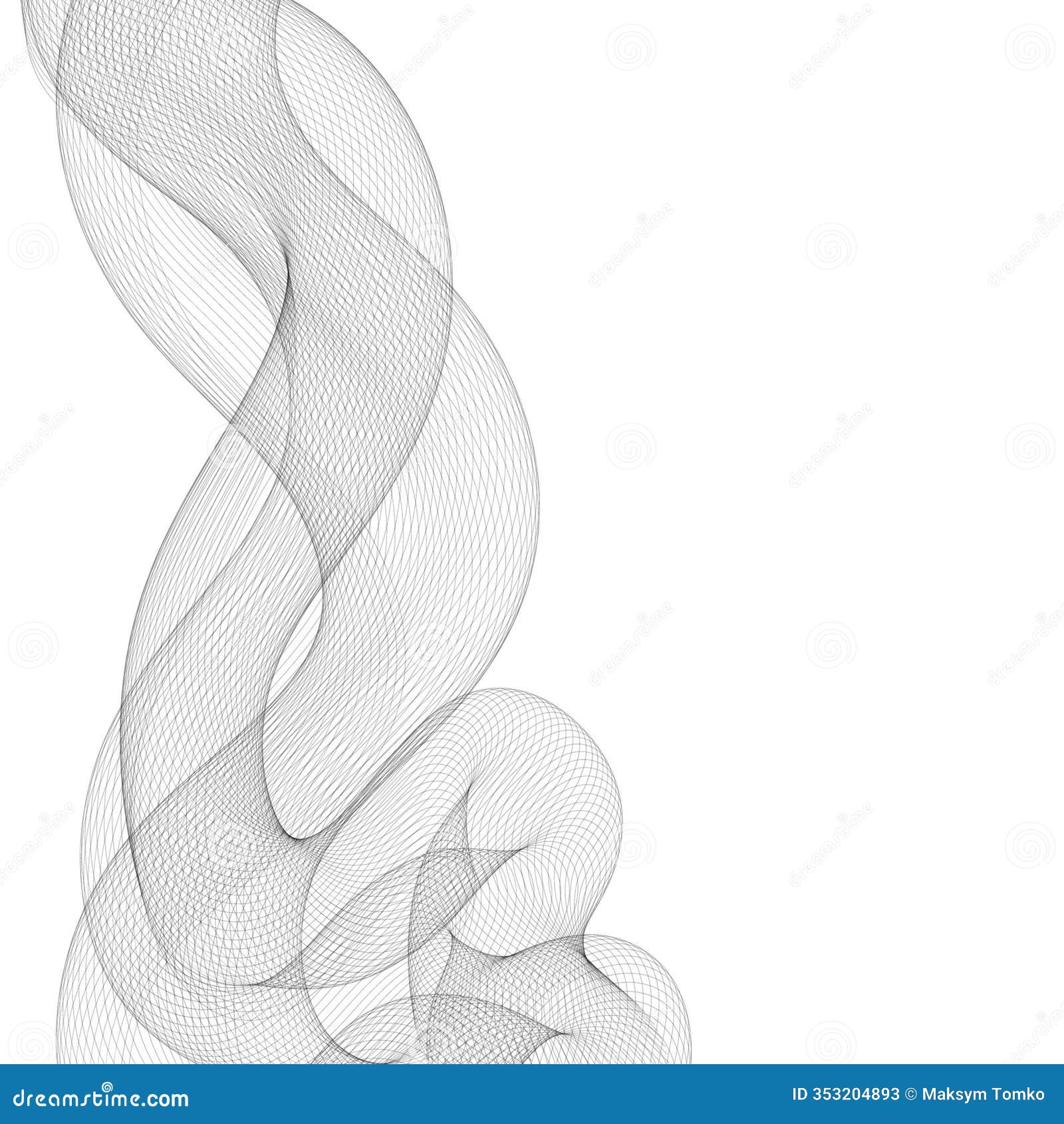 Gray Wave Pattern. Colorful Vector Wave. Decor Element. Eps 10 Stock ...