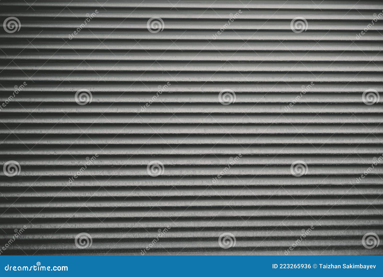 Gray Wavy Grooved Metal Texture, Copy Space Stock Photo - Image of ...