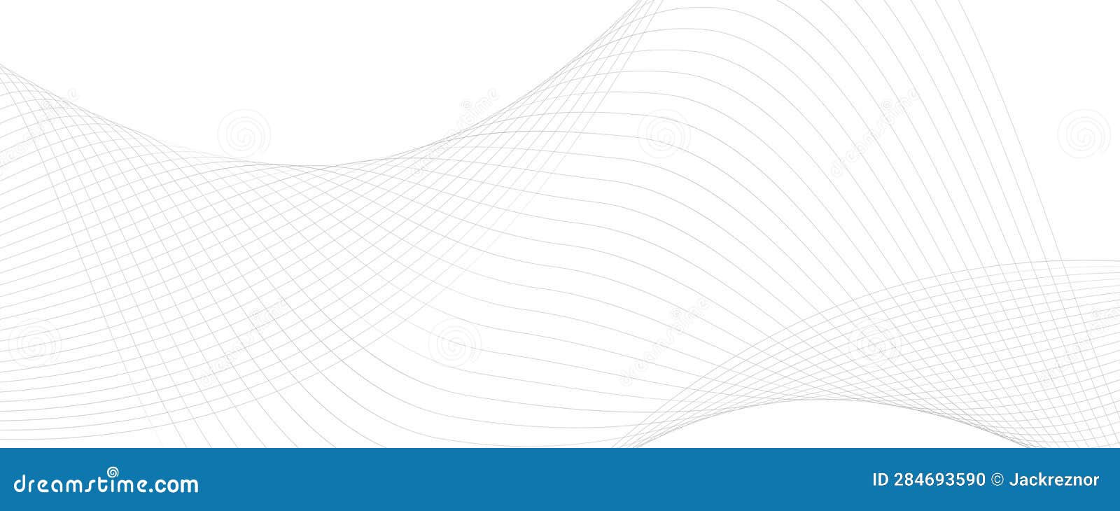 Gray Wavy Lines. Abstract Technology Background Stock Vector ...