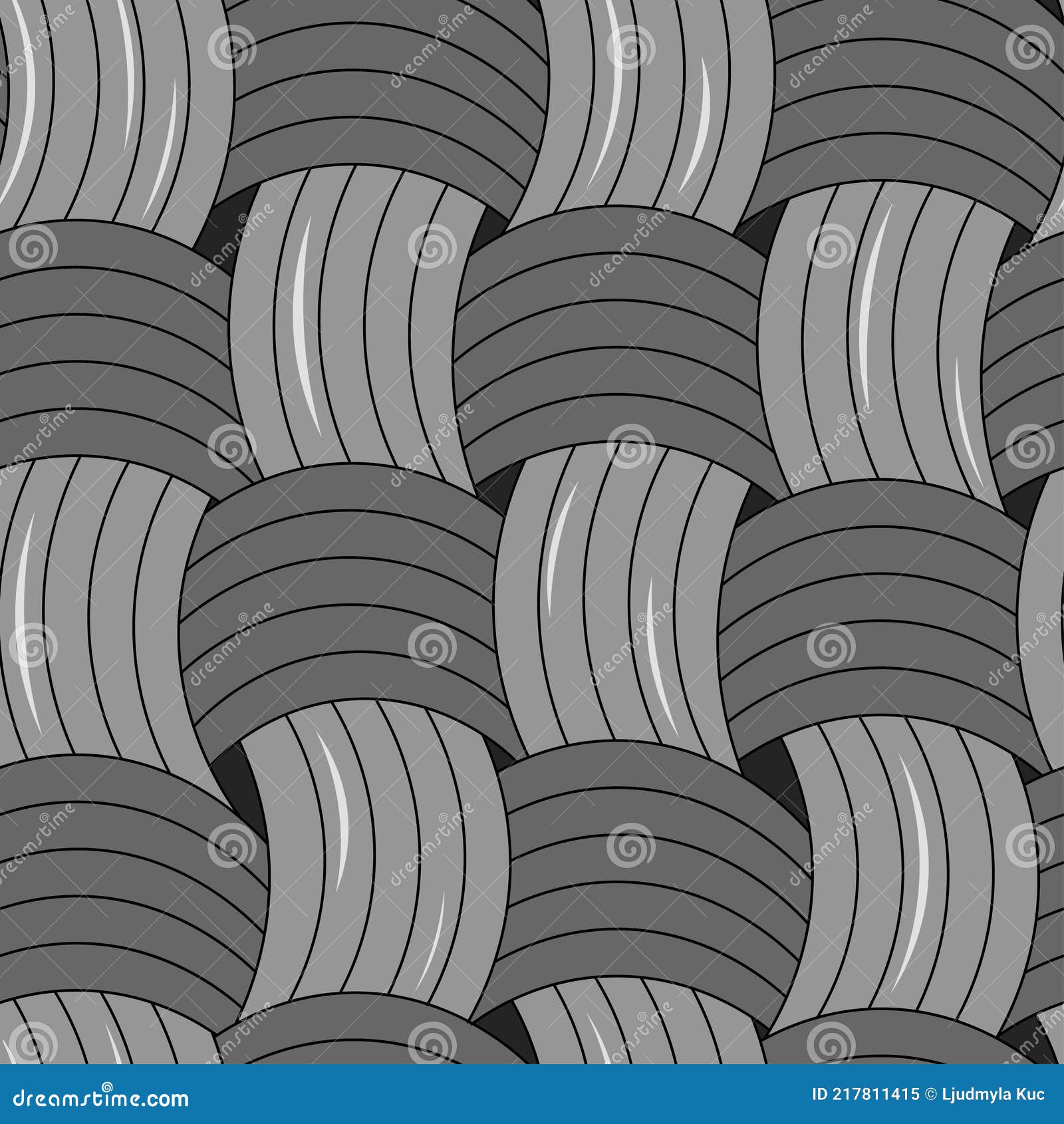 Gray Weaving Seamless Pattern Stock Vector - Illustration of cover ...