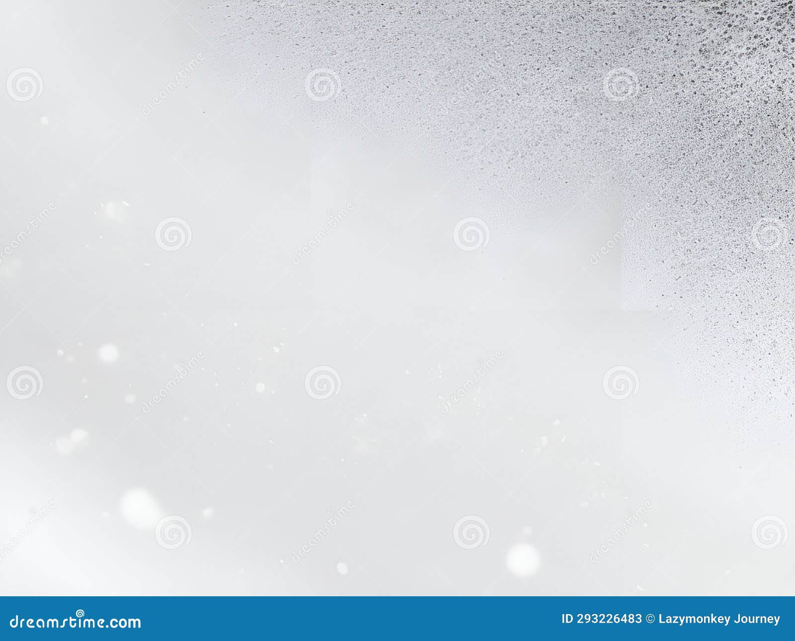 Gray and White Abstract Background with Flowing Particles Stock ...