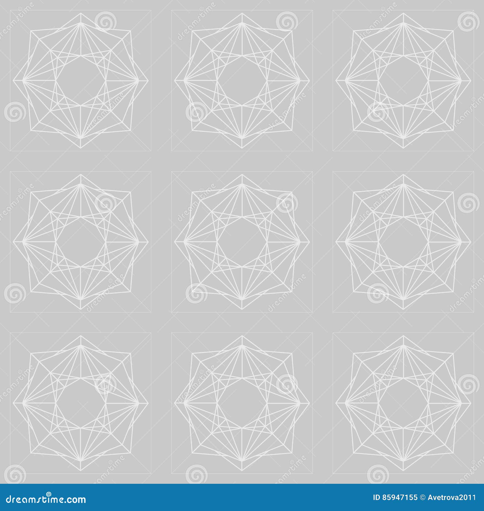 Gray and White Abstract Repeating Pattern. Vector Stock Vector ...