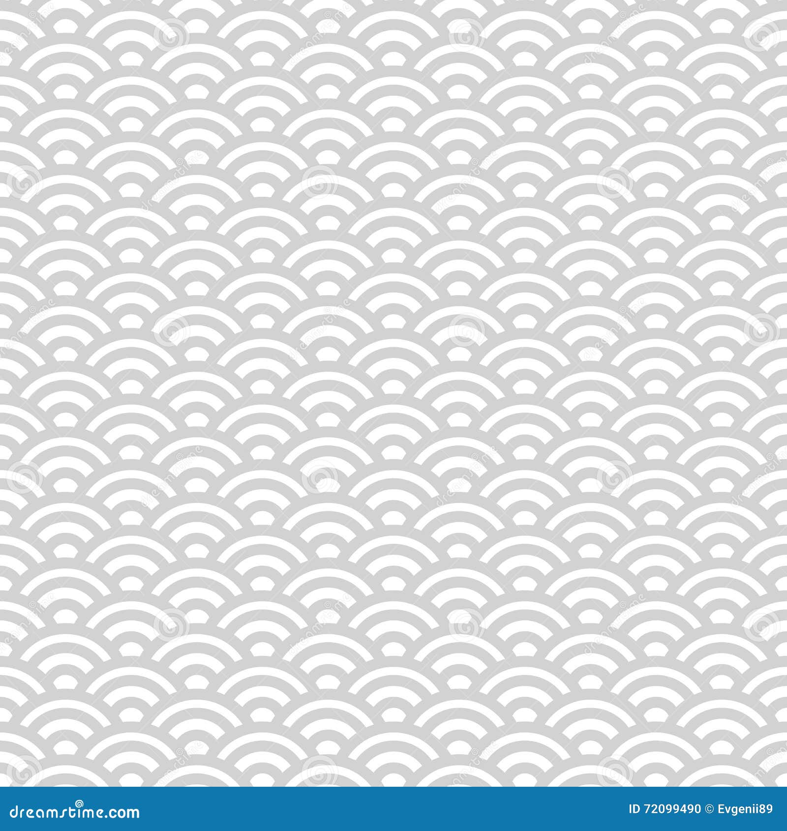 Gray and White Japanese Seamless Pattern Stock Illustration ...