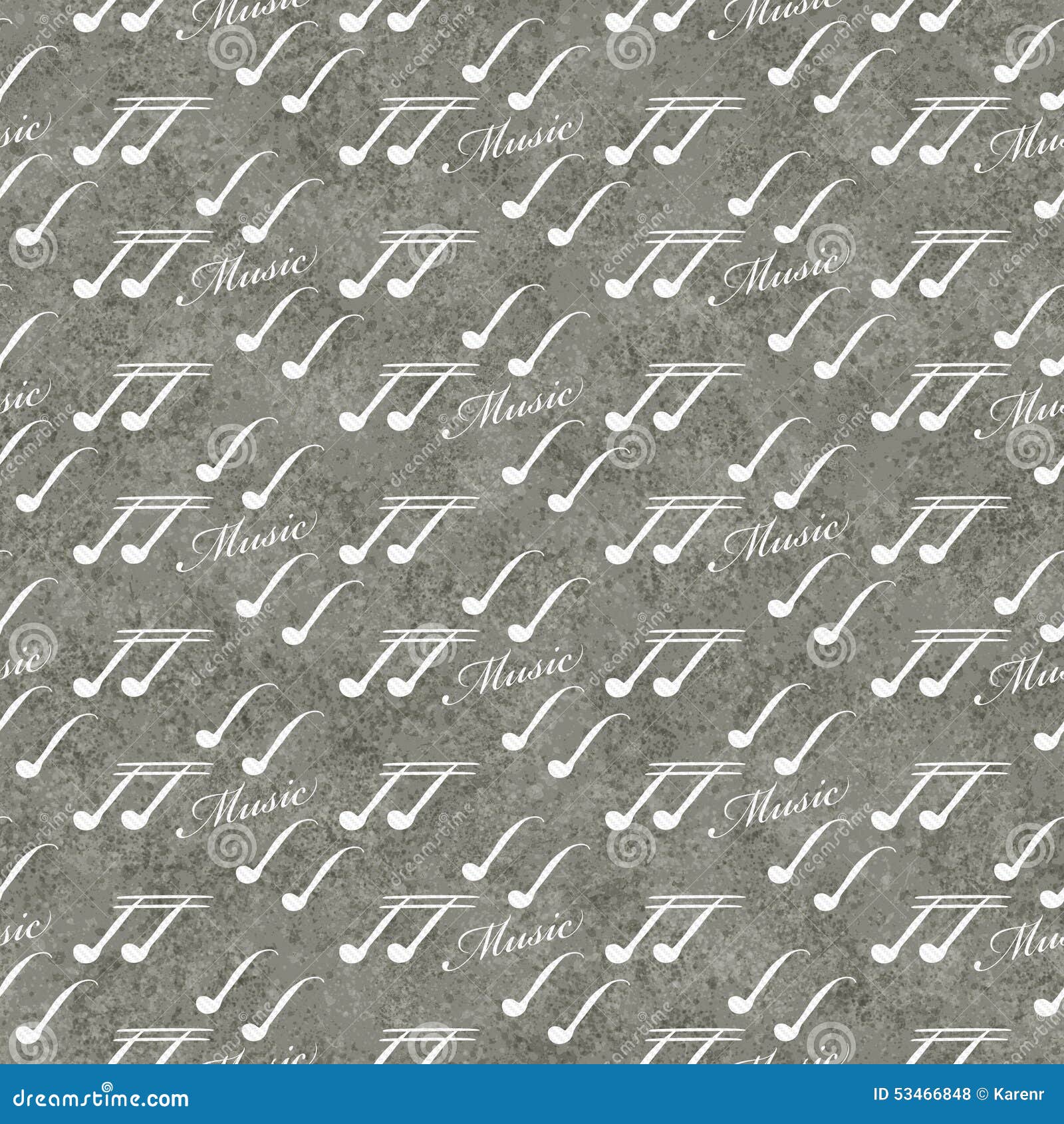 Gray and White Music Symbol Tile Pattern Repeat Background Stock Photo ...
