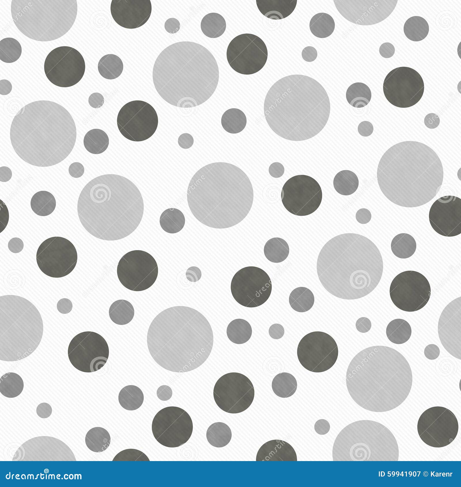 Gray and White Polka Dot Tile Pattern Repeat Background Stock ...