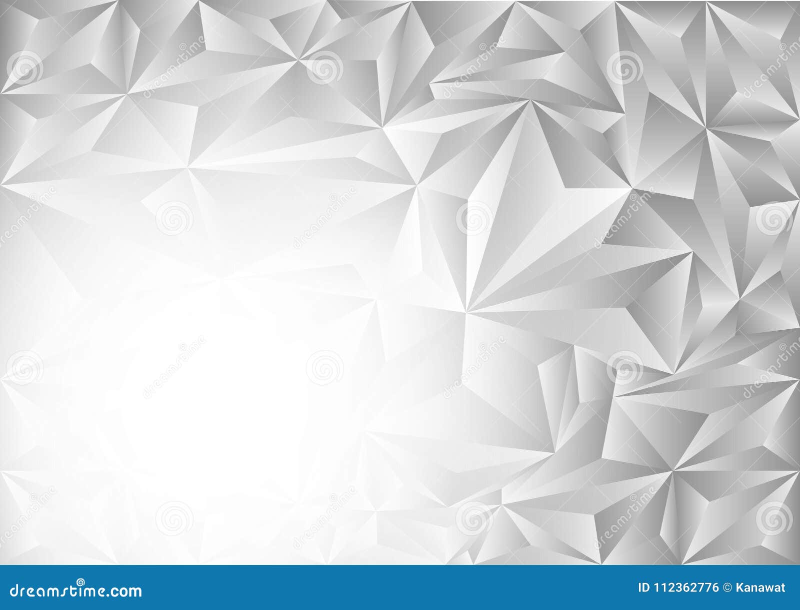 Gray and White Polygon Abstract Vector Background, Vector Illustration ...
