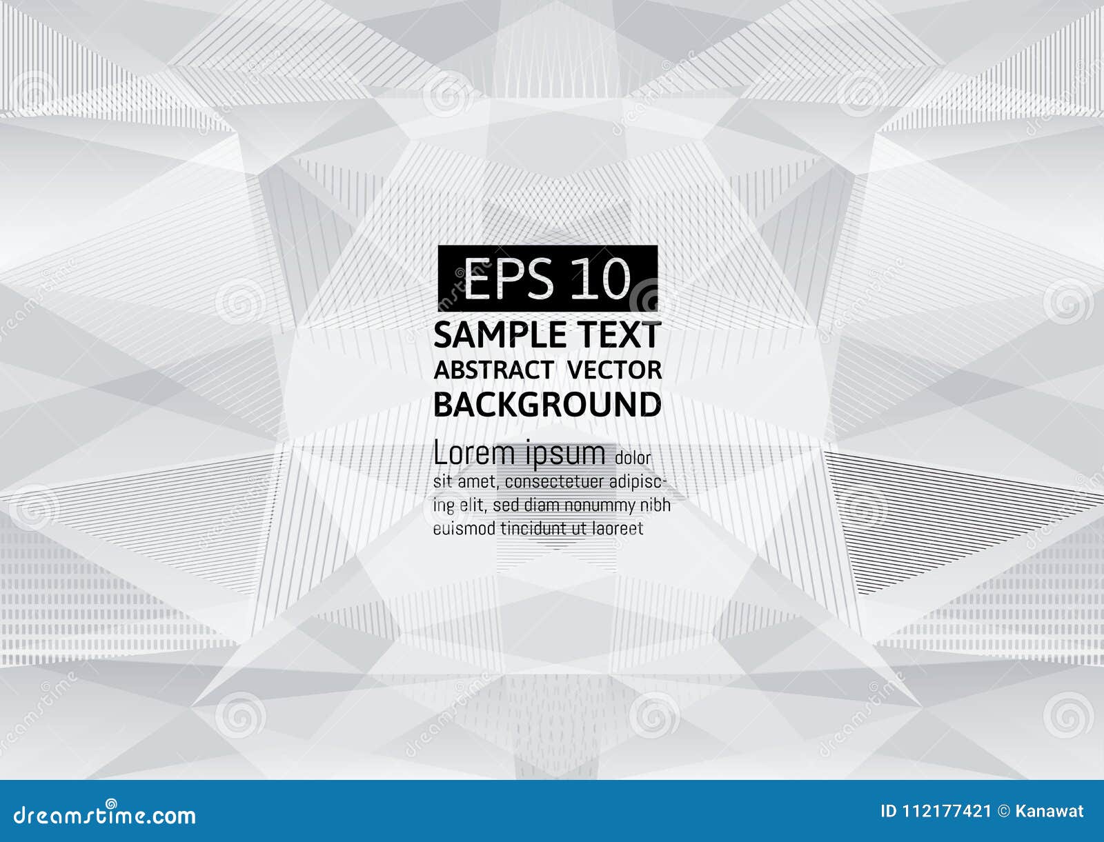 Gray and White Polygon and Geometric Abstract Background, Vector ...