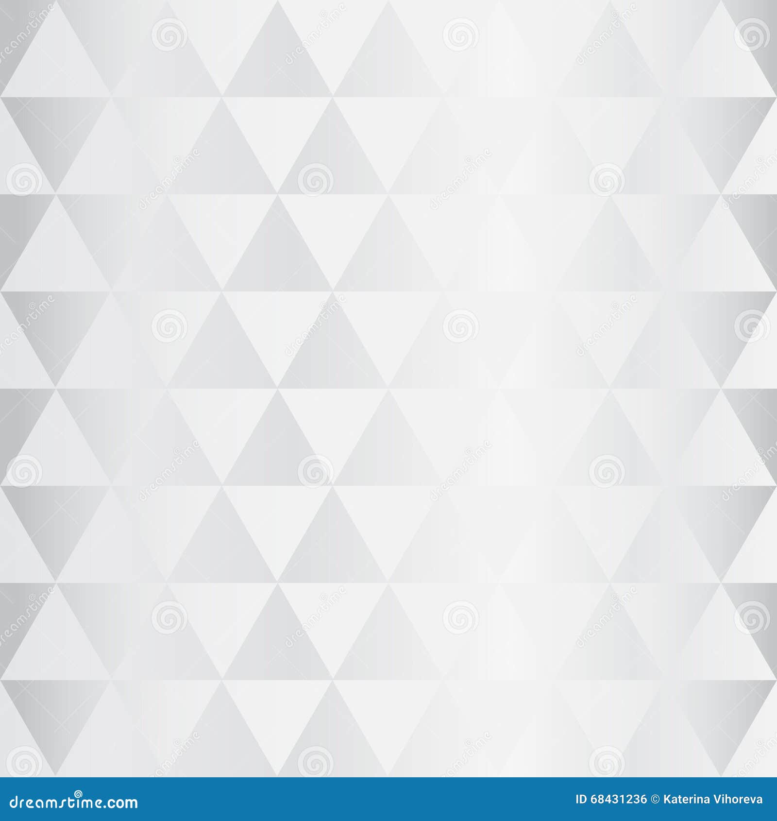 Gray and White Seamless Triangle Pattern Stock Vector - Illustration of ...