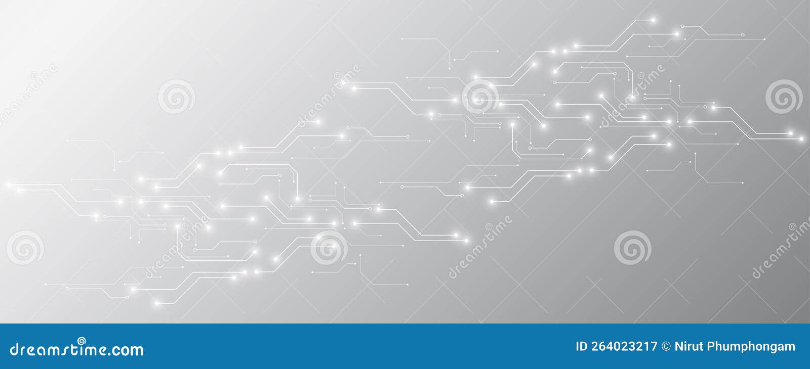 Gray and White Technology Background Image Line Design for ...