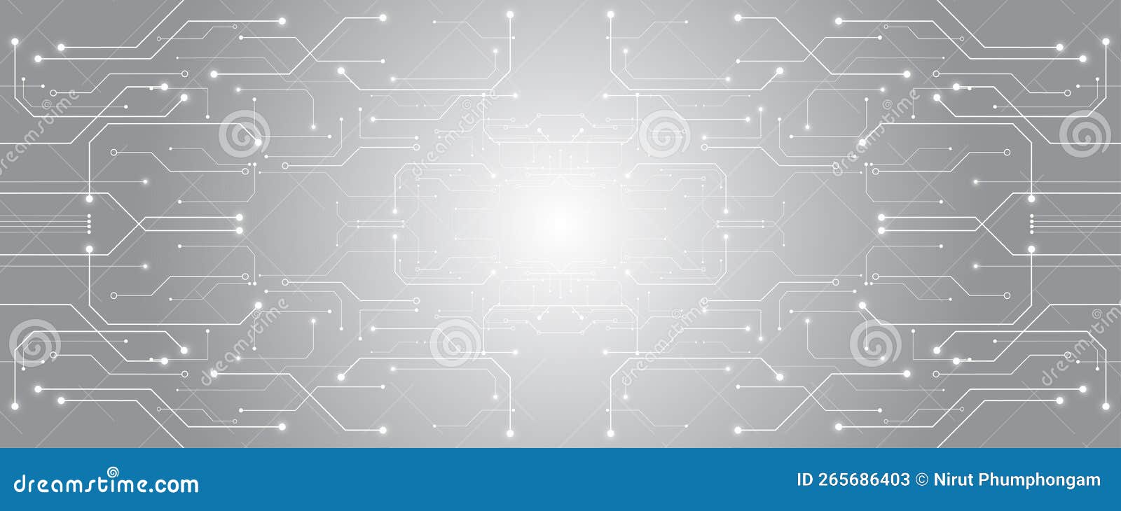 Gray and White Technology Background Image Line Design for ...