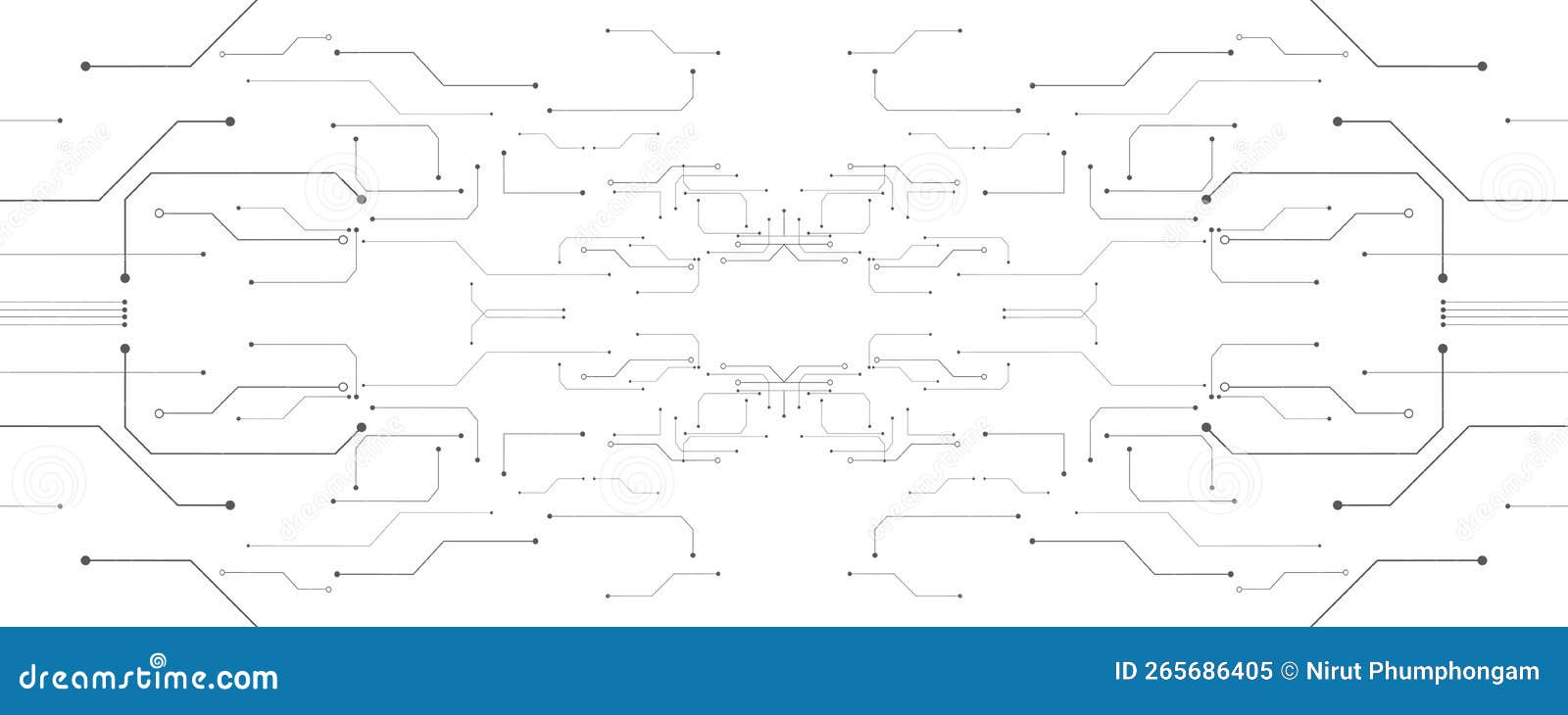 Gray and White Technology Background Image Line Design for ...