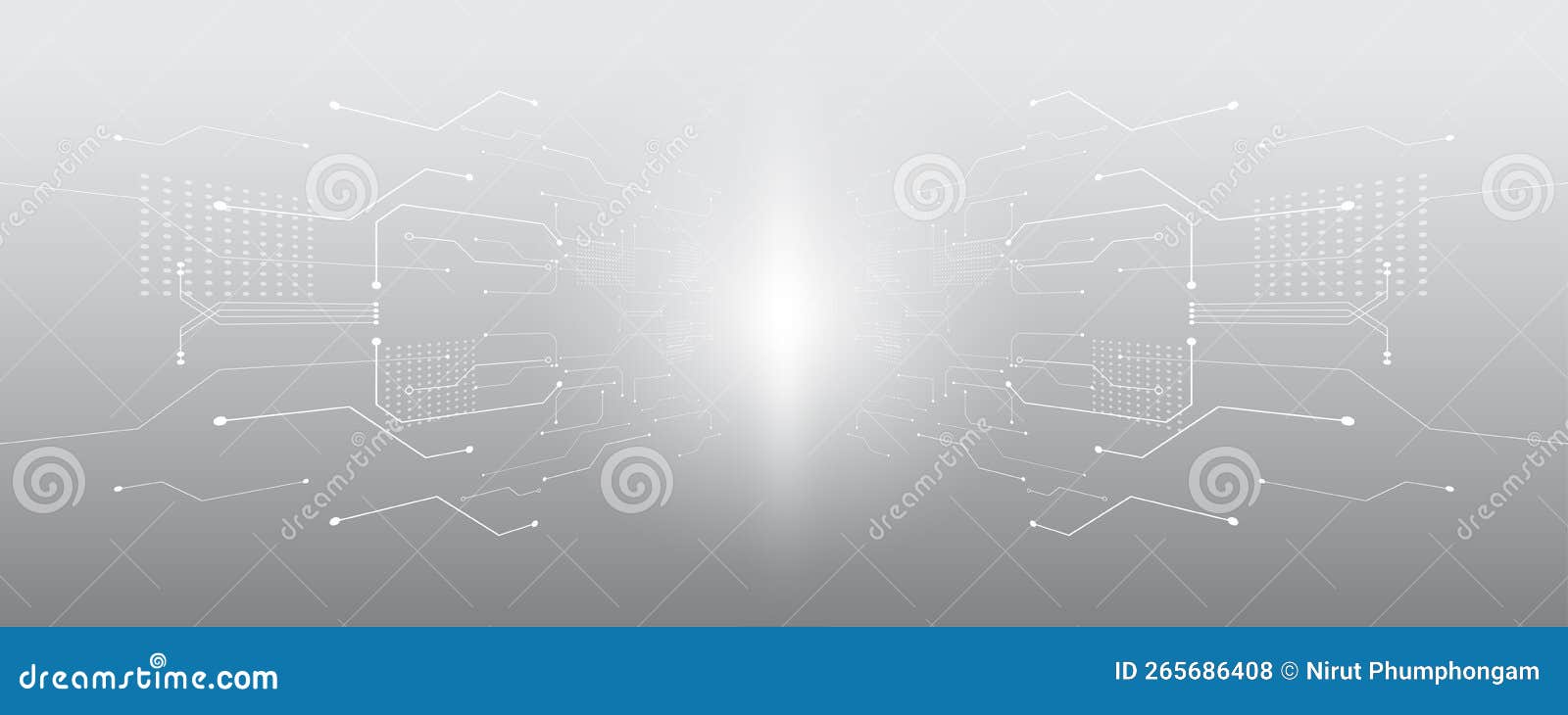 Gray and White Technology Background Image Line Design for ...