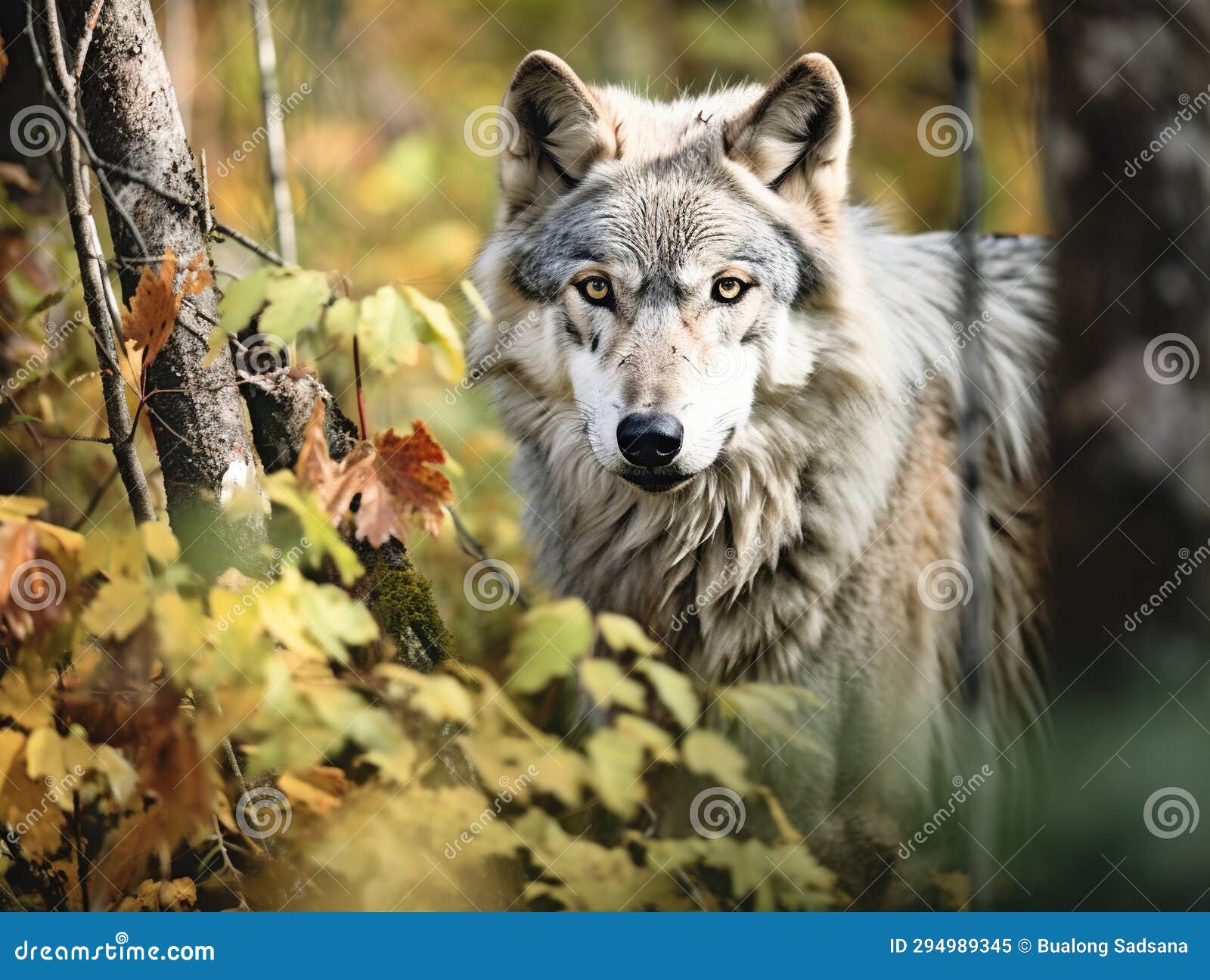 Gray wolf stock illustration. Illustration of minnesota - 294989345