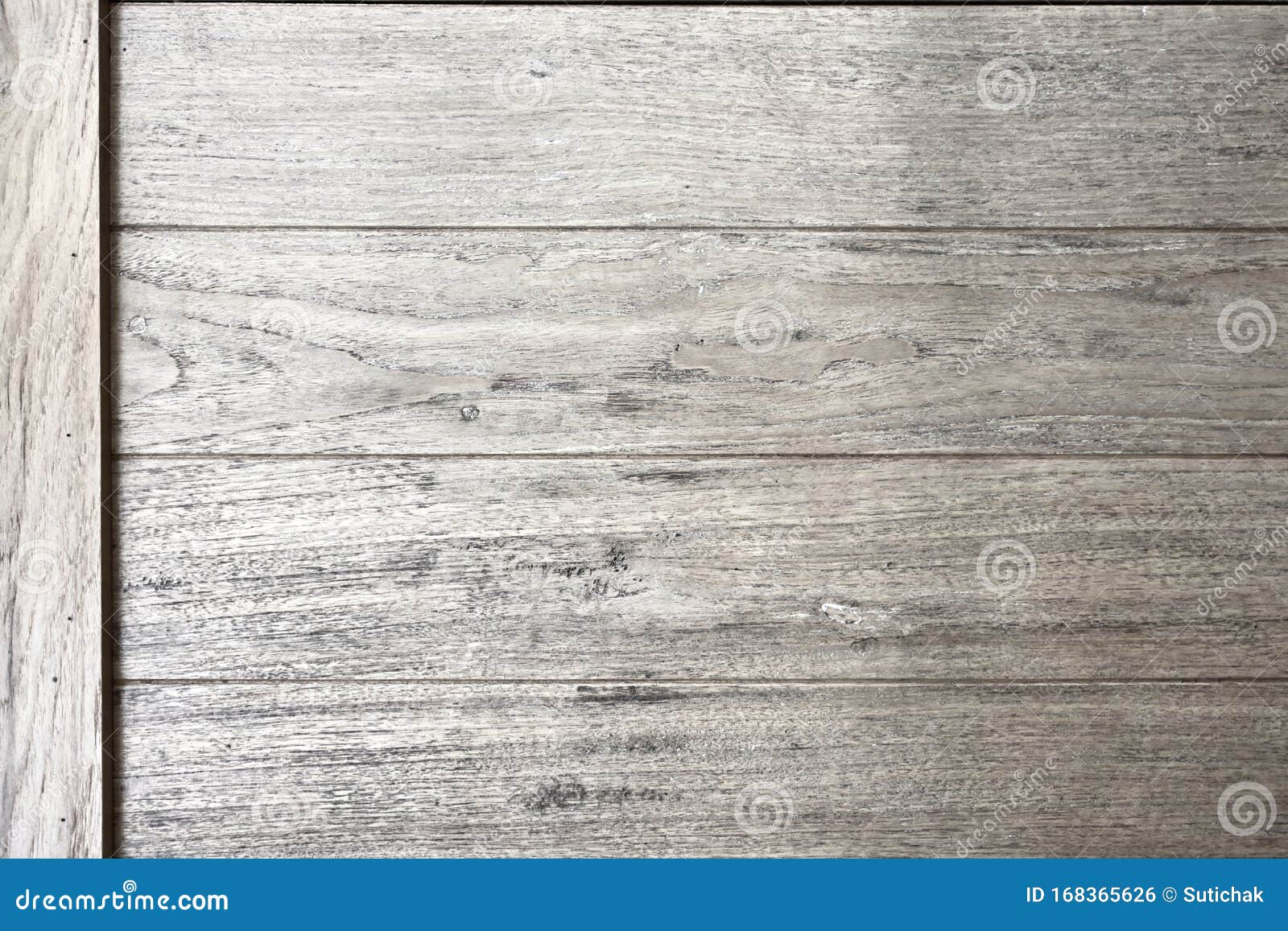 Gray Wood Texture Background, Top View of Table Stock Photo - Image of ...