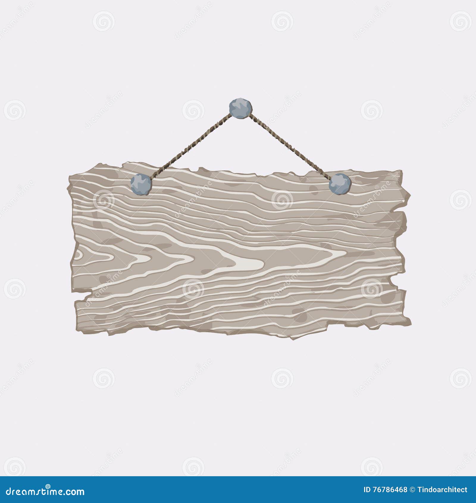 Gray Wooden Sign stock vector. Illustration of empty - 76786468