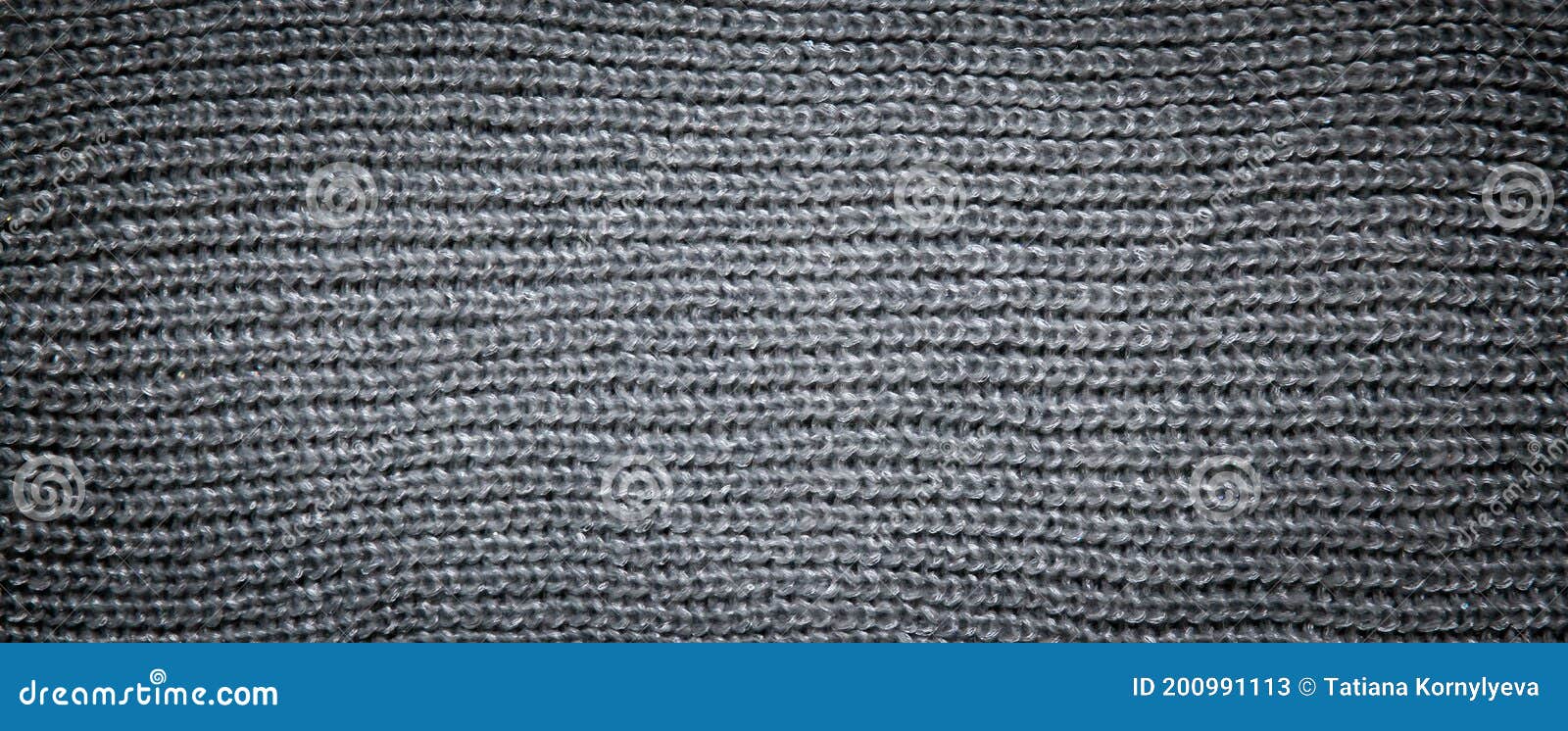Gray wool knitted fabric. stock image. Image of decoration - 200991113