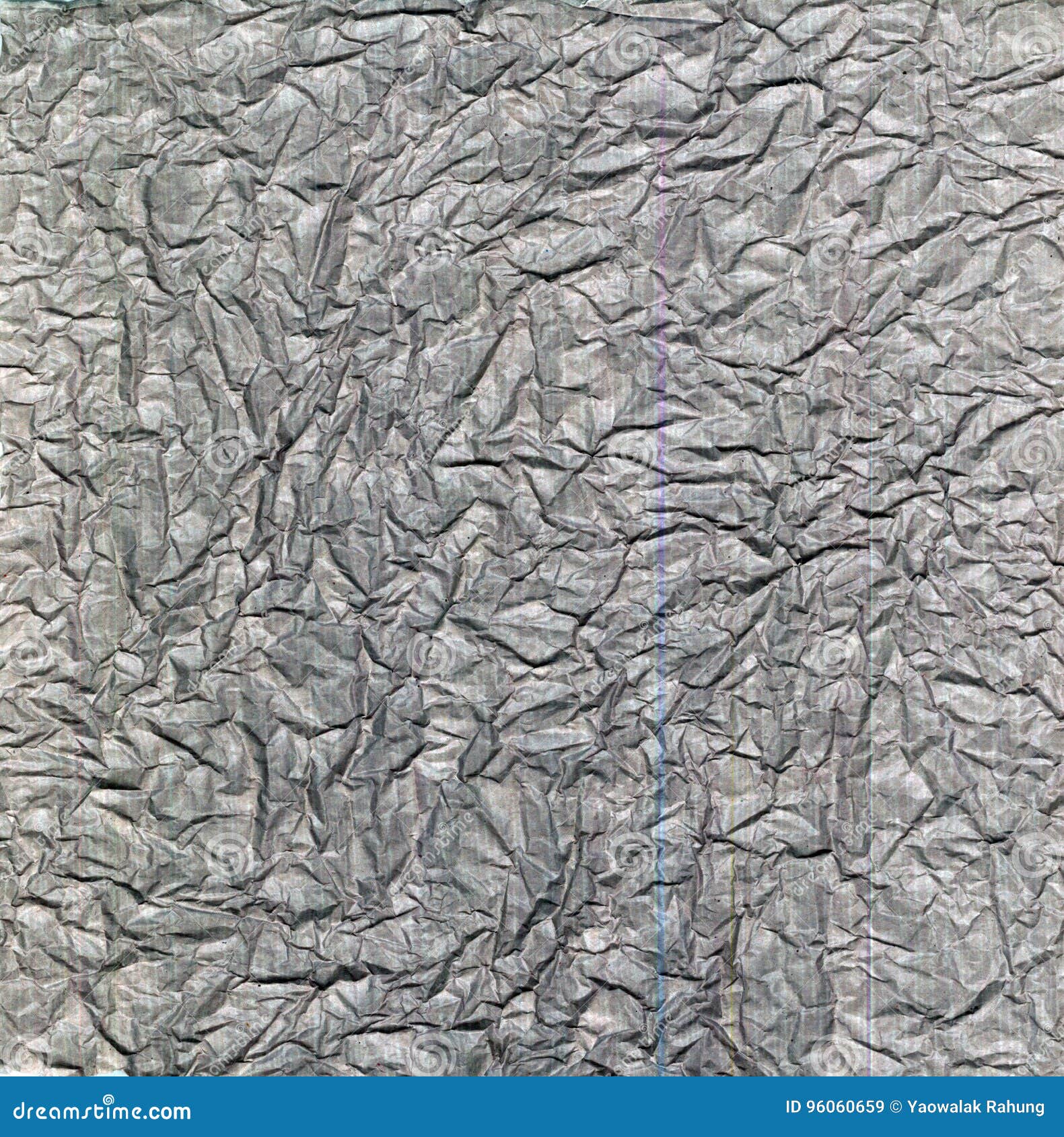 Gray wrinkled paper stock image. Image of paper, sheet - 96060659