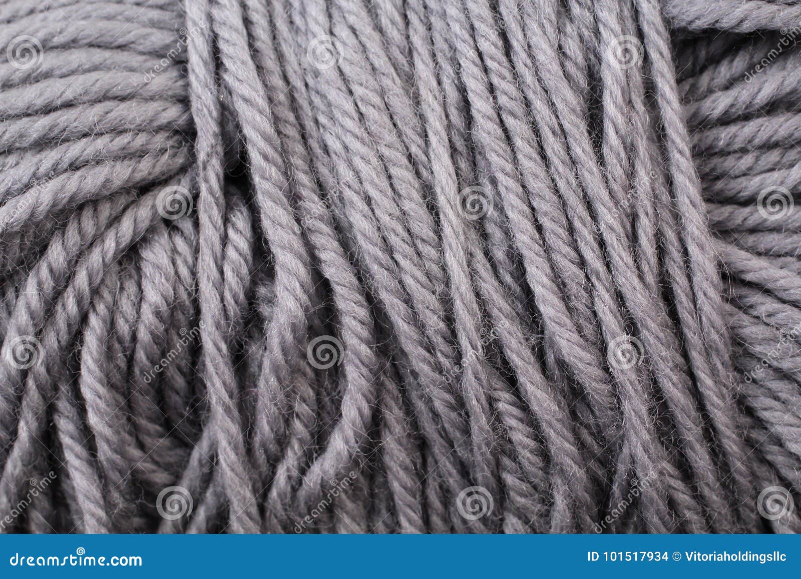 Gray Yarn Texture Close Up foto de archivo. Imagen de gris - 101517934