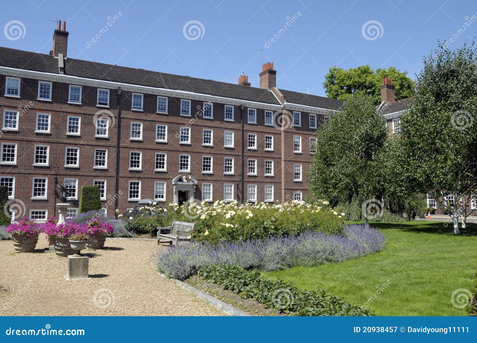 Grays Inn gardens stock image. Image of architecture - 20938457