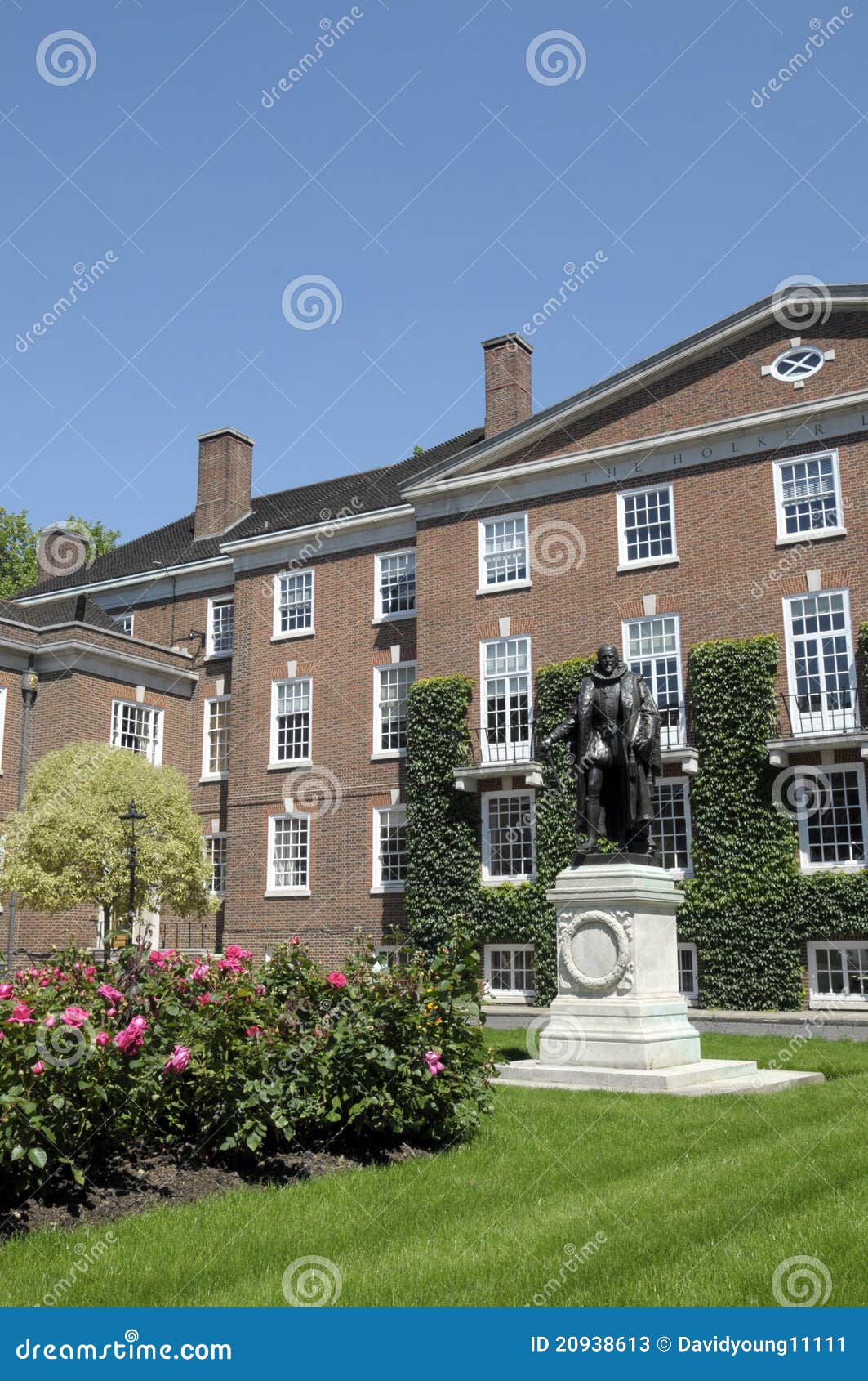 Grays Inn gardens stock image. Image of building, court - 20938613