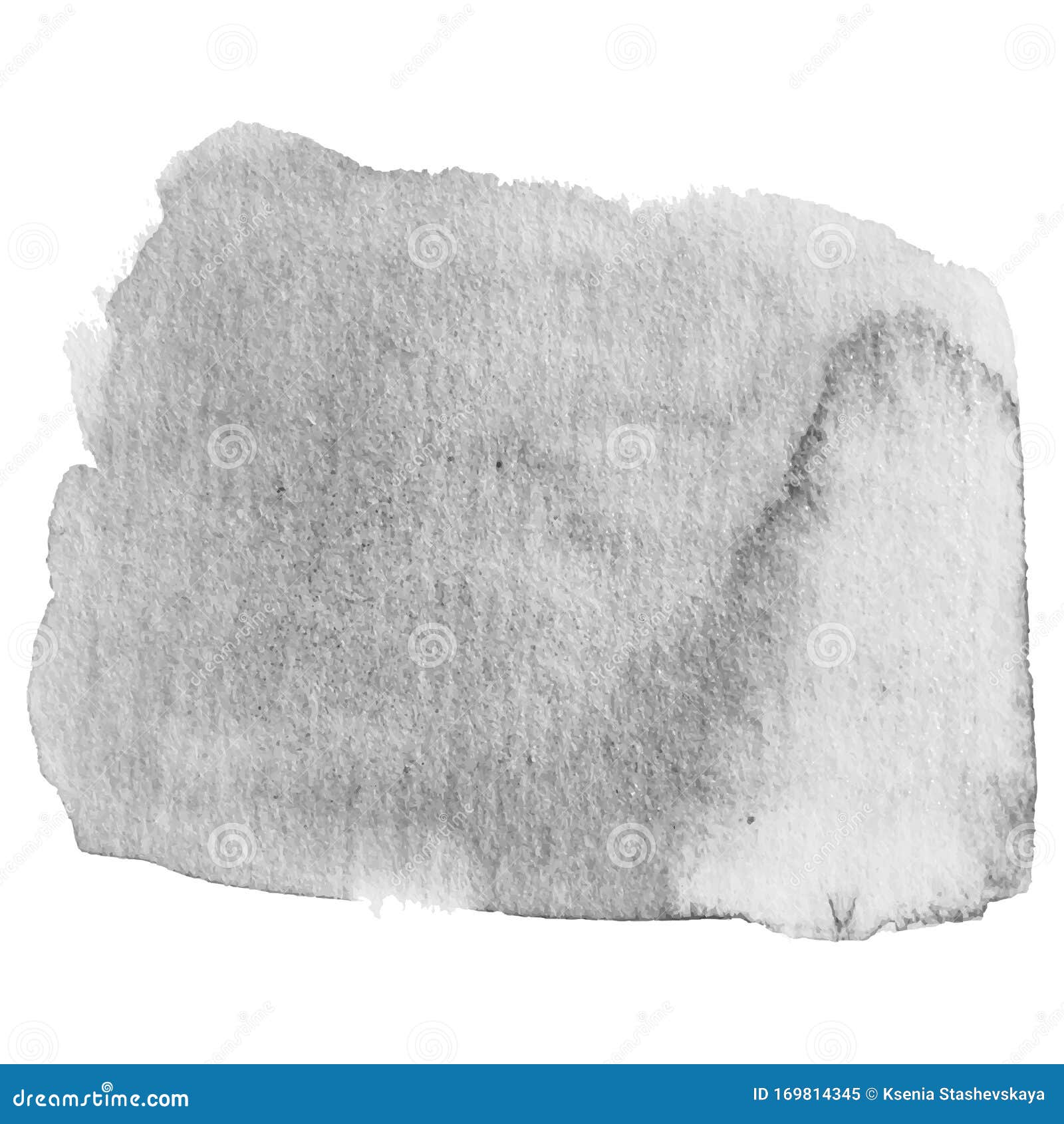 Grayscale Abstract Watercolor Background for Your Design. Stock Vector ...