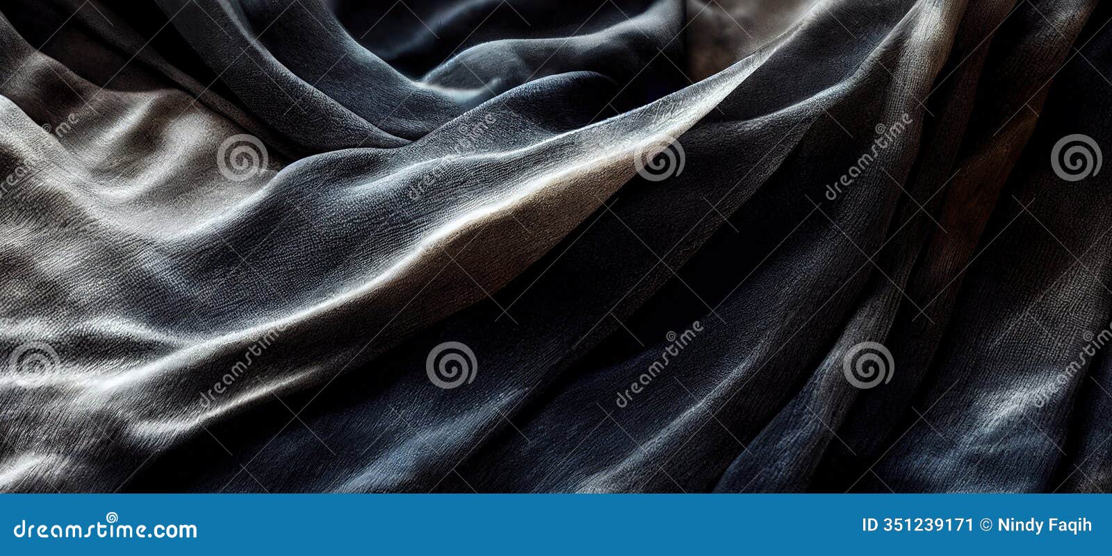 Grayscale Color Texture Cloth Wave Background Stock Illustration ...