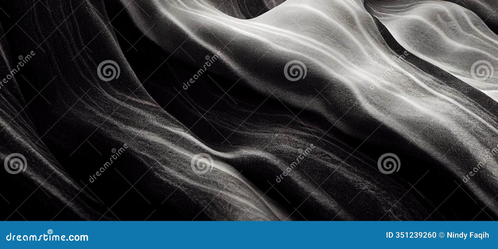Grayscale Color Texture Cloth Wave Background Stock Illustration ...