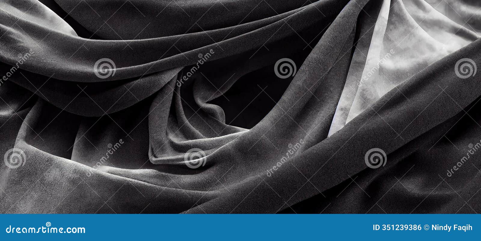 Grayscale Color Texture Cloth Wave Background Stock Illustration ...