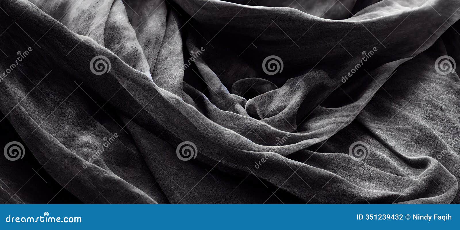 Grayscale Color Texture Cloth Wave Background Stock Illustration ...
