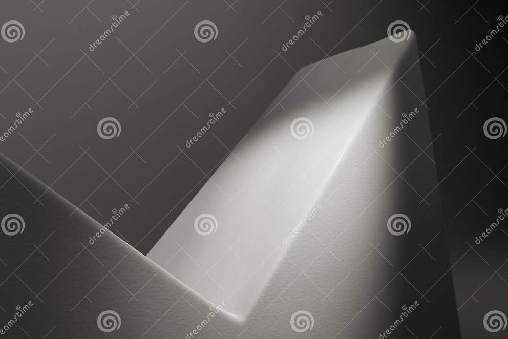 Grayscale 3d Render of Abstract Geometric Background or Texture with a ...