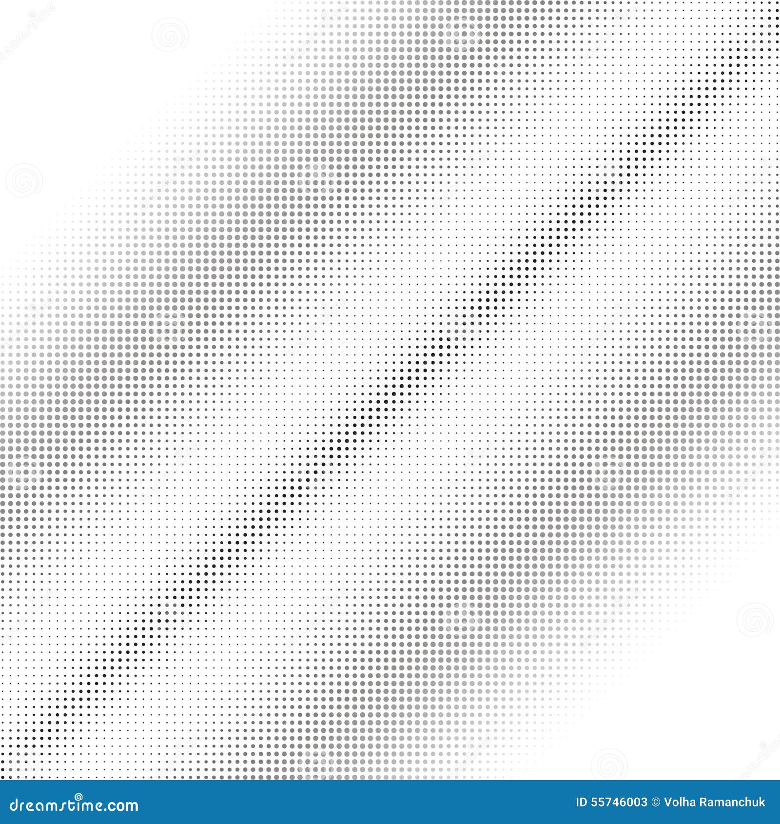 An Grayscale Halftone Background. Stock Vector - Illustration of frame ...
