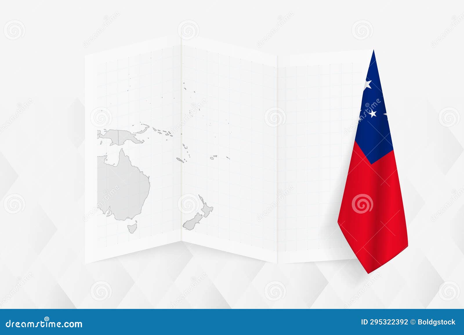 Samoan Atlas Holding Sky From Earth Drawing Cartoon Vector ...